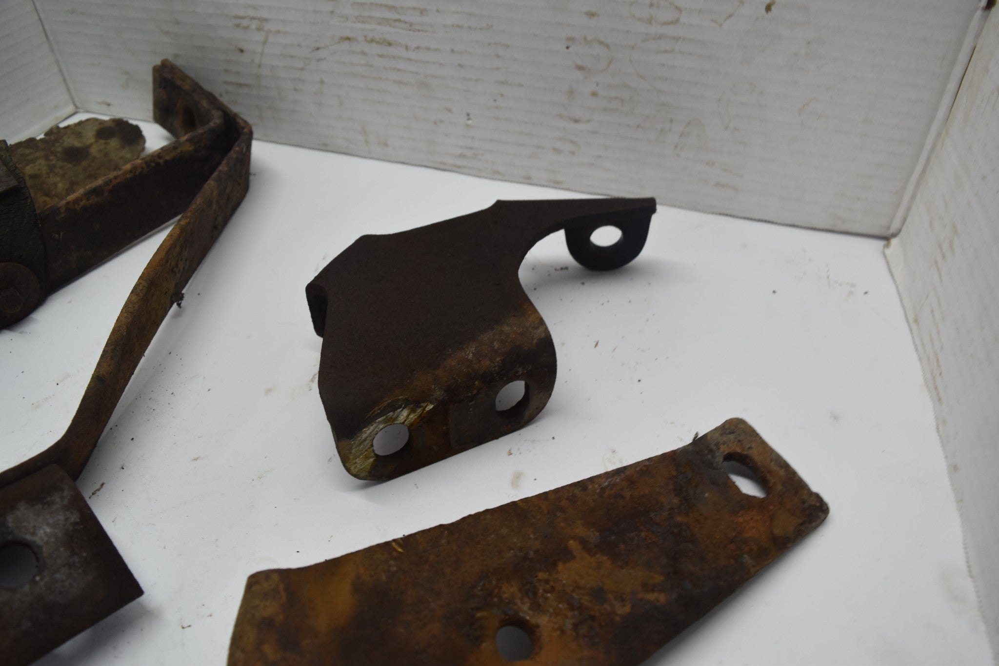 1958 1959 1960 Ford Thunderbird Rear Driver Left Bumper Brackets 58 59 ...