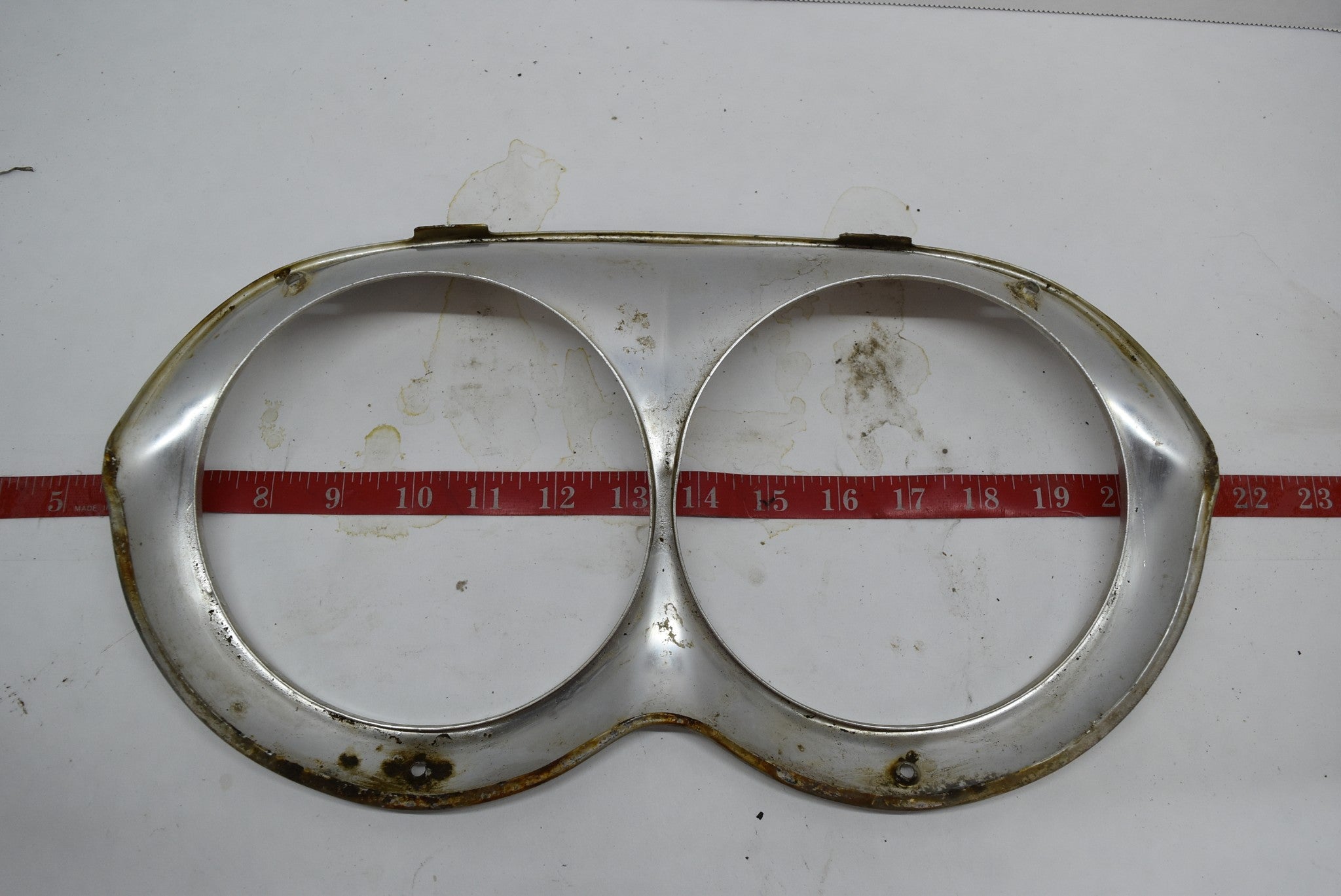 1958 Chevrolet Impala Headlight Bezel Trim Chevy 58 OEM Bel Air Biscay ...