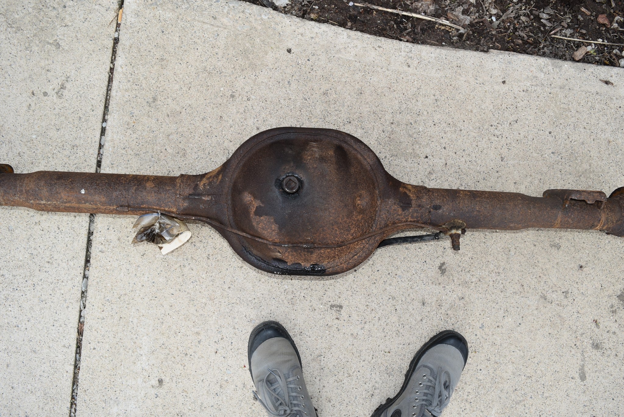 1965 1966 Ford Mustang V8 8" 8 Inch Rear End Axle Differential Housing ...