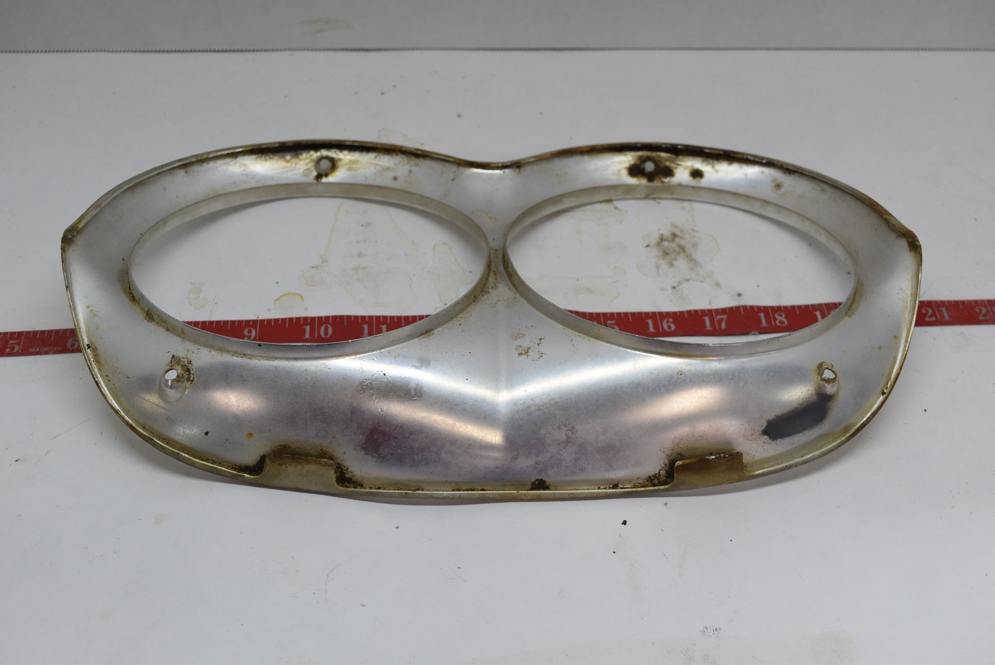 1958 Chevrolet Impala Headlight Bezel Trim Chevy 58 OEM Bel Air Biscay ...