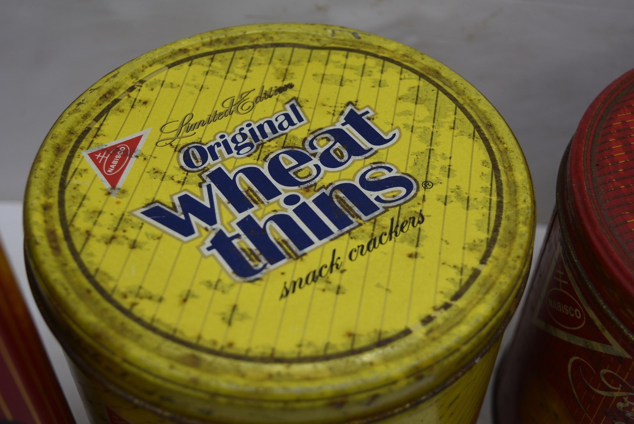 Vintage Rustic Collector's Food Tin Cans Collectible Kitchen Home Deco ...