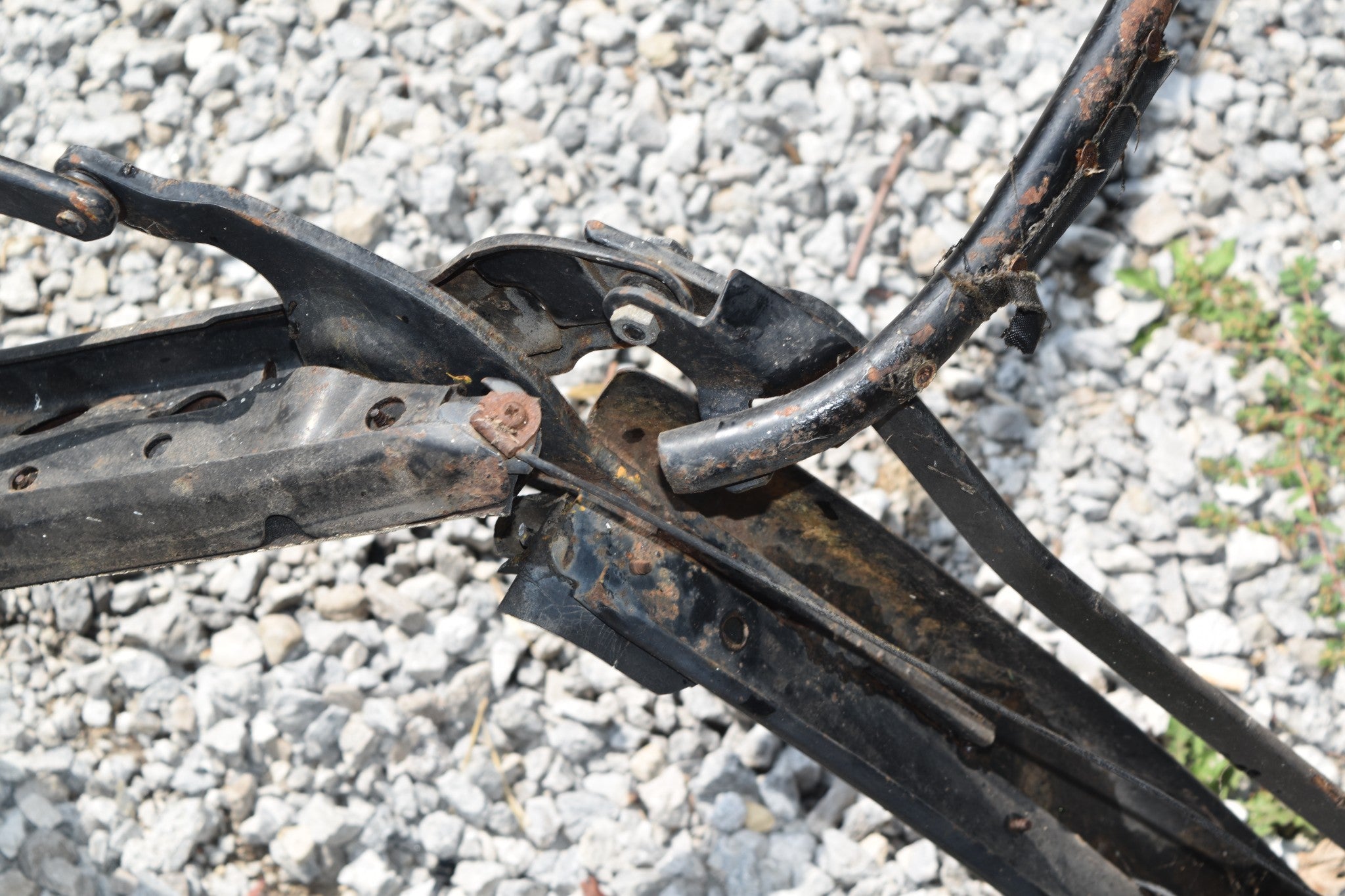 1968 1972 Chevelle GTO Lemans Skylark GS Cutlass Convertible Top Frame ...