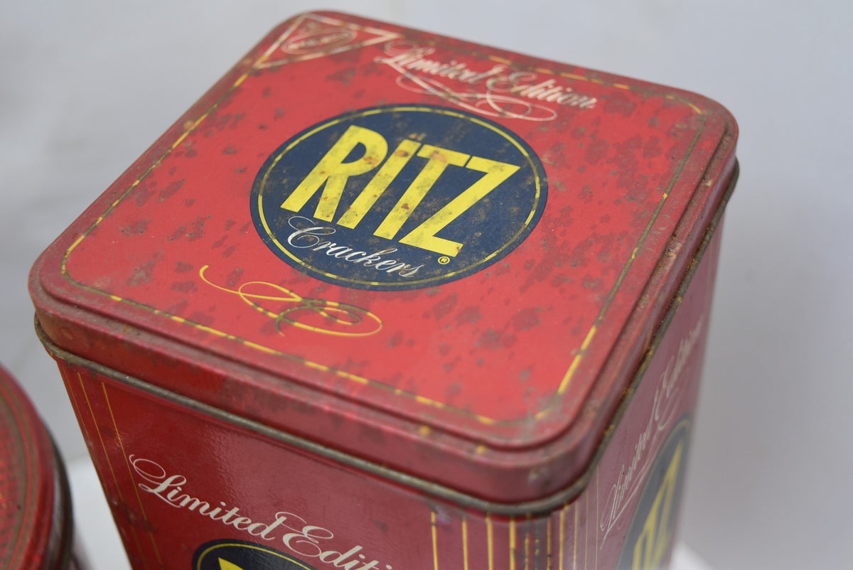 Vintage Rustic Collector's Food Tin Cans Collectible Kitchen Home Deco ...