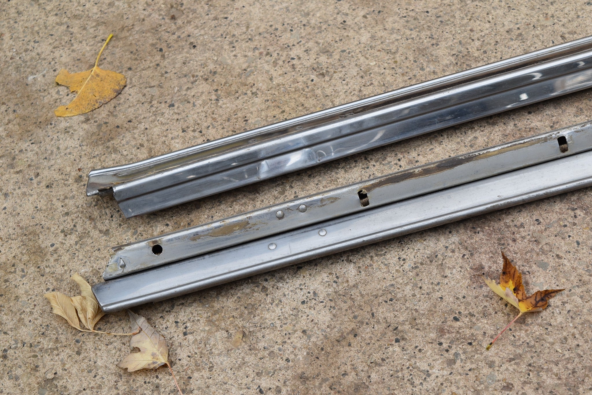 1955 1956 1957 Chevy Door Flippers Pair Window Flipper Hardtop 2 Sprin ...