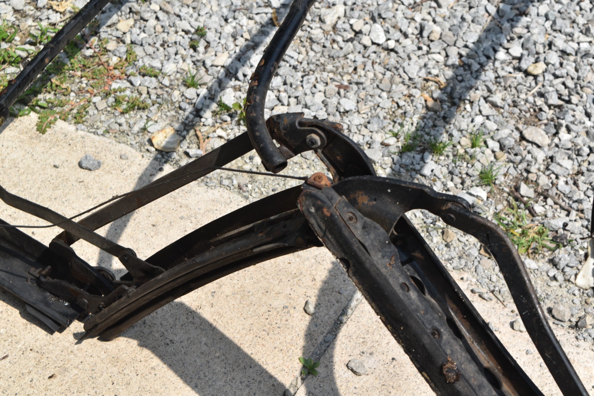 1968 1972 Chevelle GTO Lemans Skylark GS Cutlass Convertible Top Frame ...