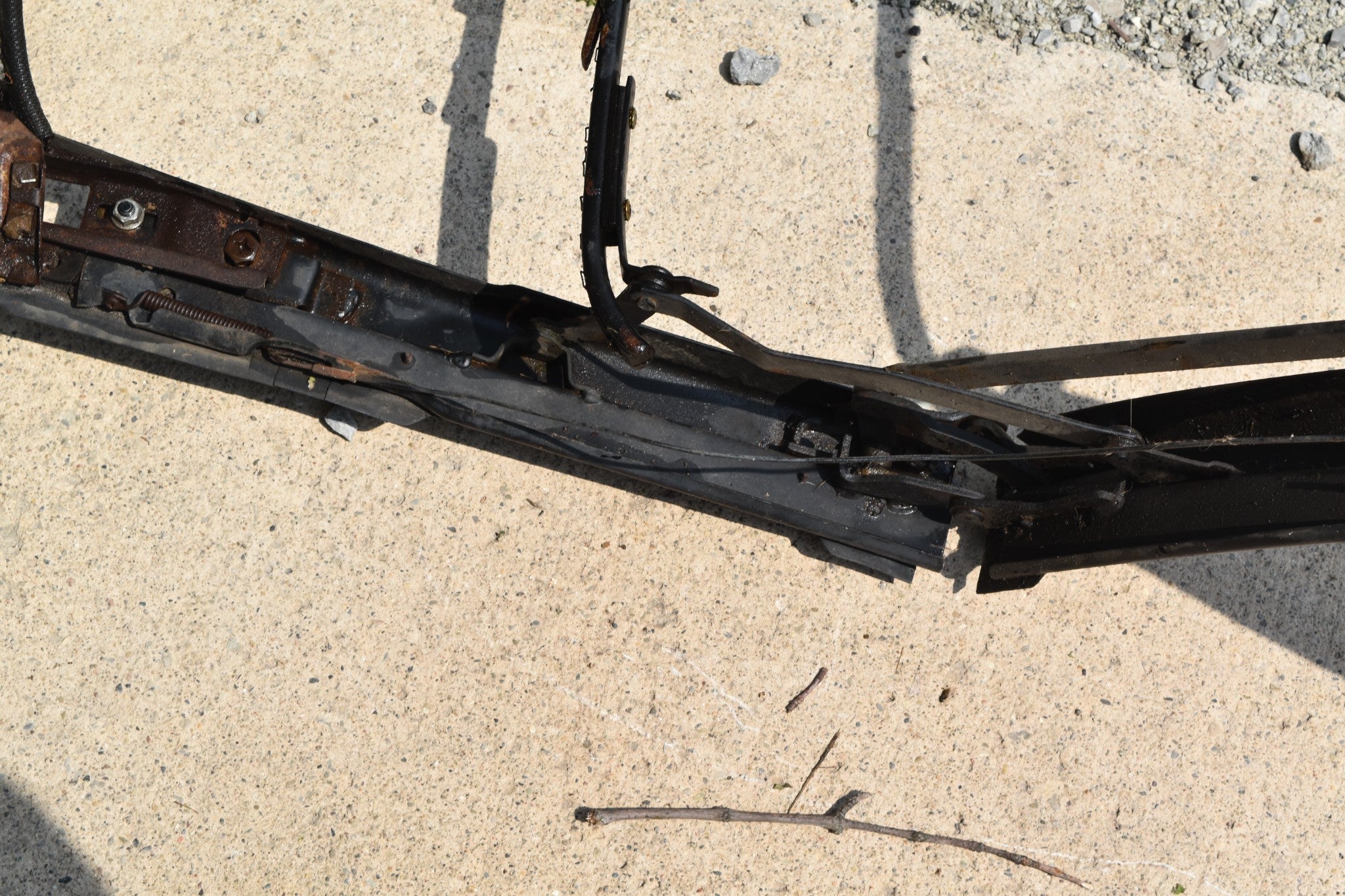 1968 1972 Chevelle GTO Lemans Skylark GS Cutlass Convertible Top Frame ...