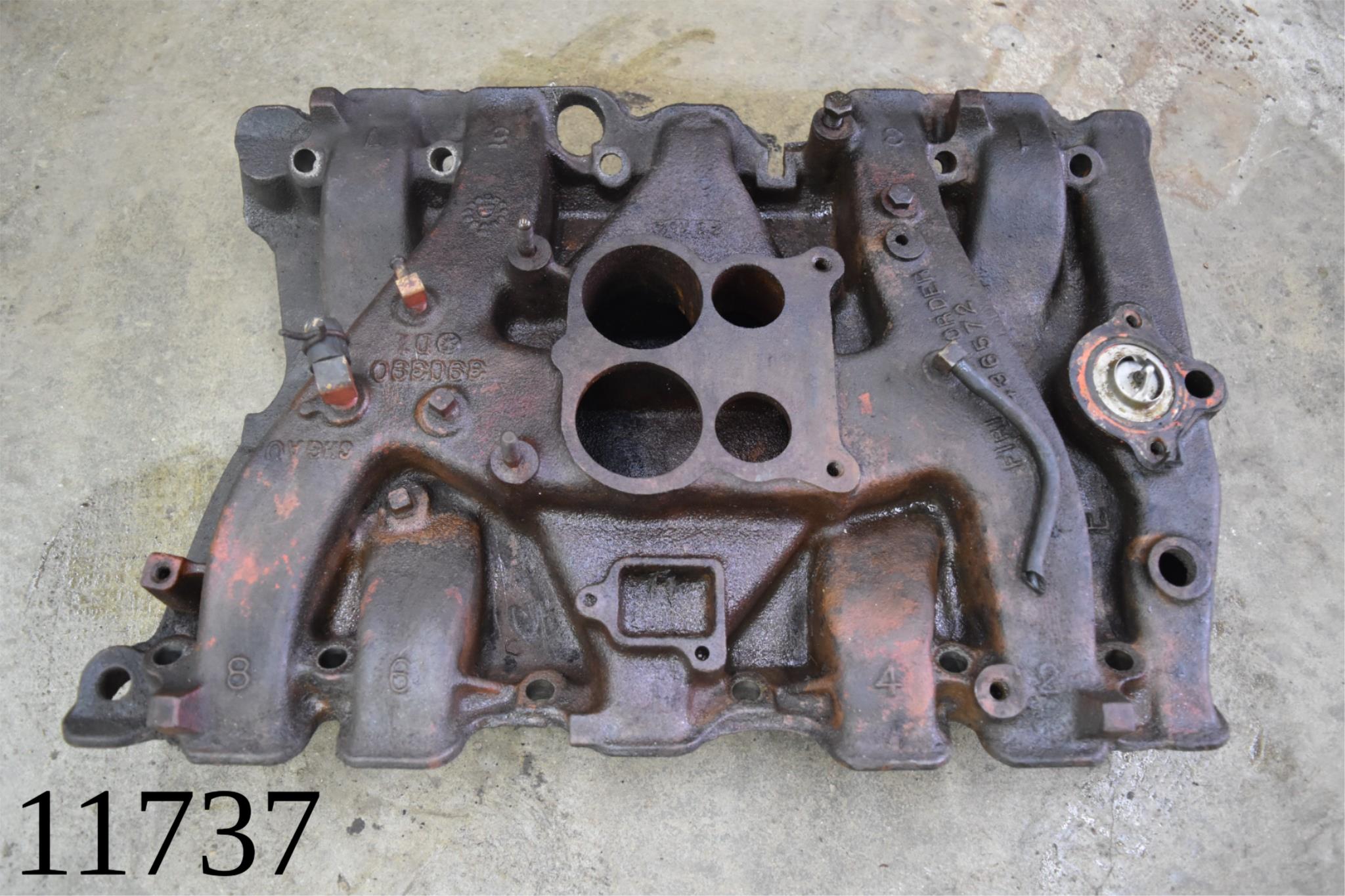 1966 1967 OLDSMOBILE 400 425 455 BIG BLOCK W30 390390 INTAKE MANIFOLD ...