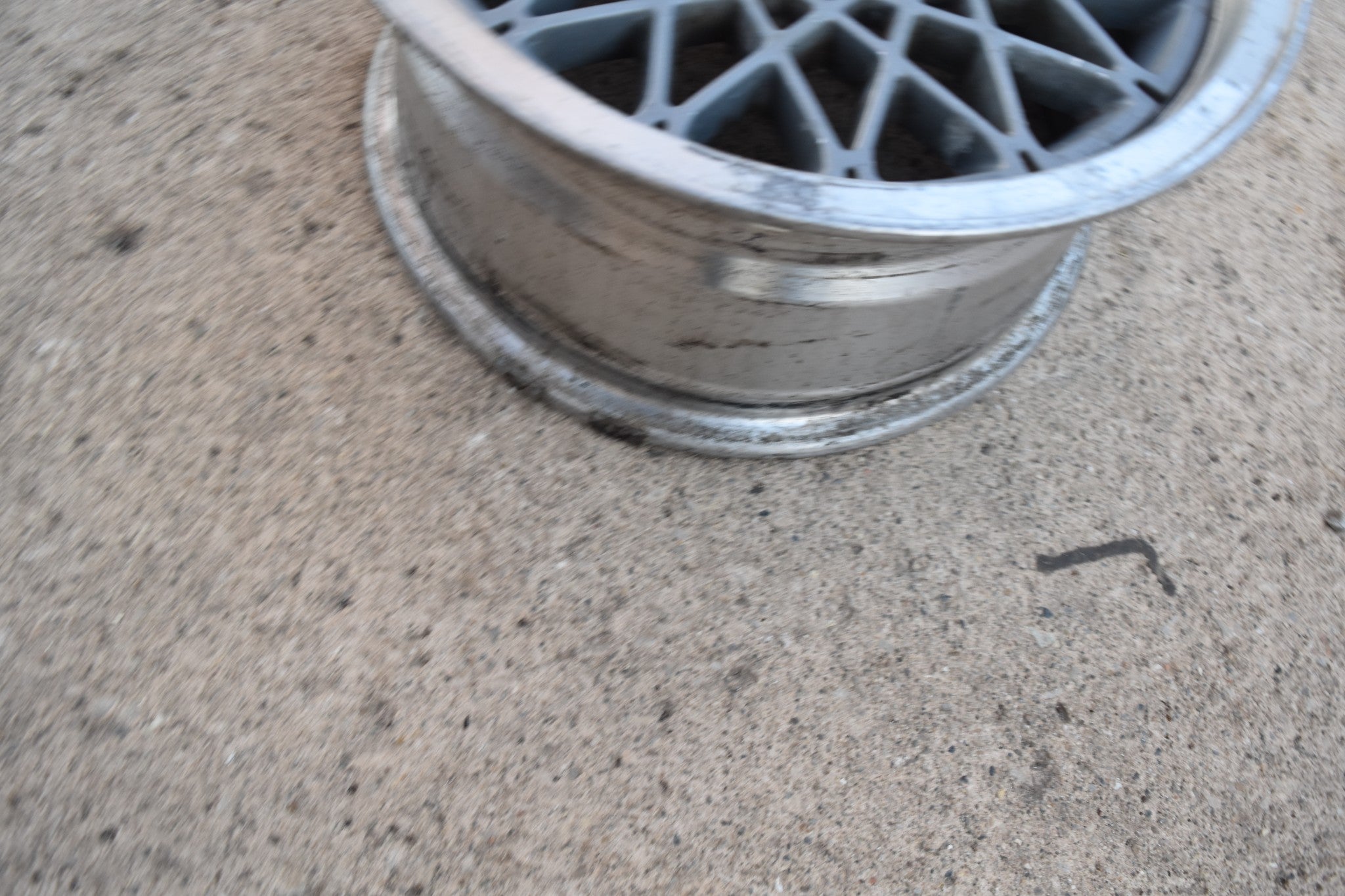 1986 1987 1988 PONTIAC FIERO 15" MACHINED GRAY ALUMINUM V5 FACTORY RIM ...