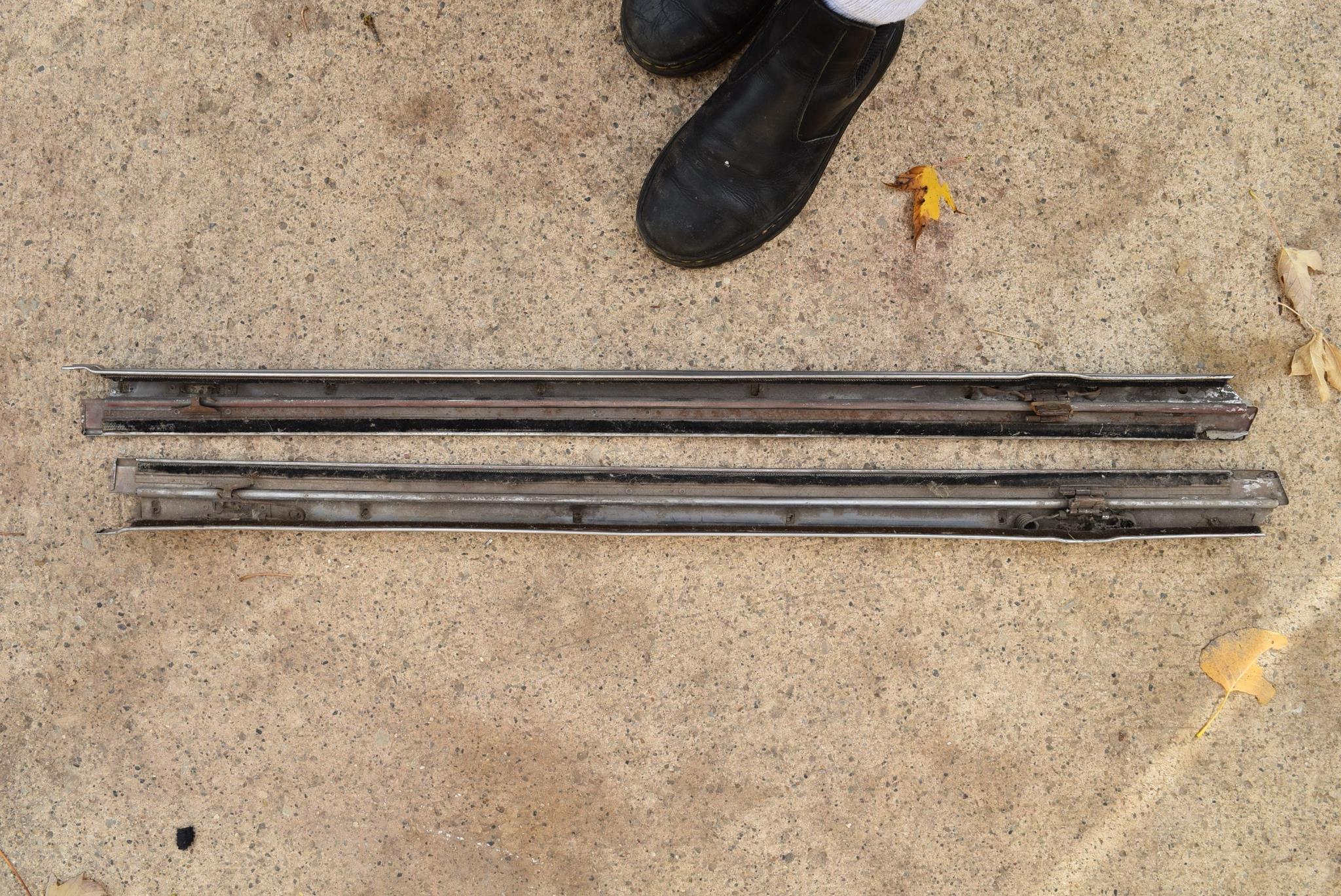 1955 1956 1957 Chevy Door Flippers Pair Window Flipper Hardtop 2 Sprin ...