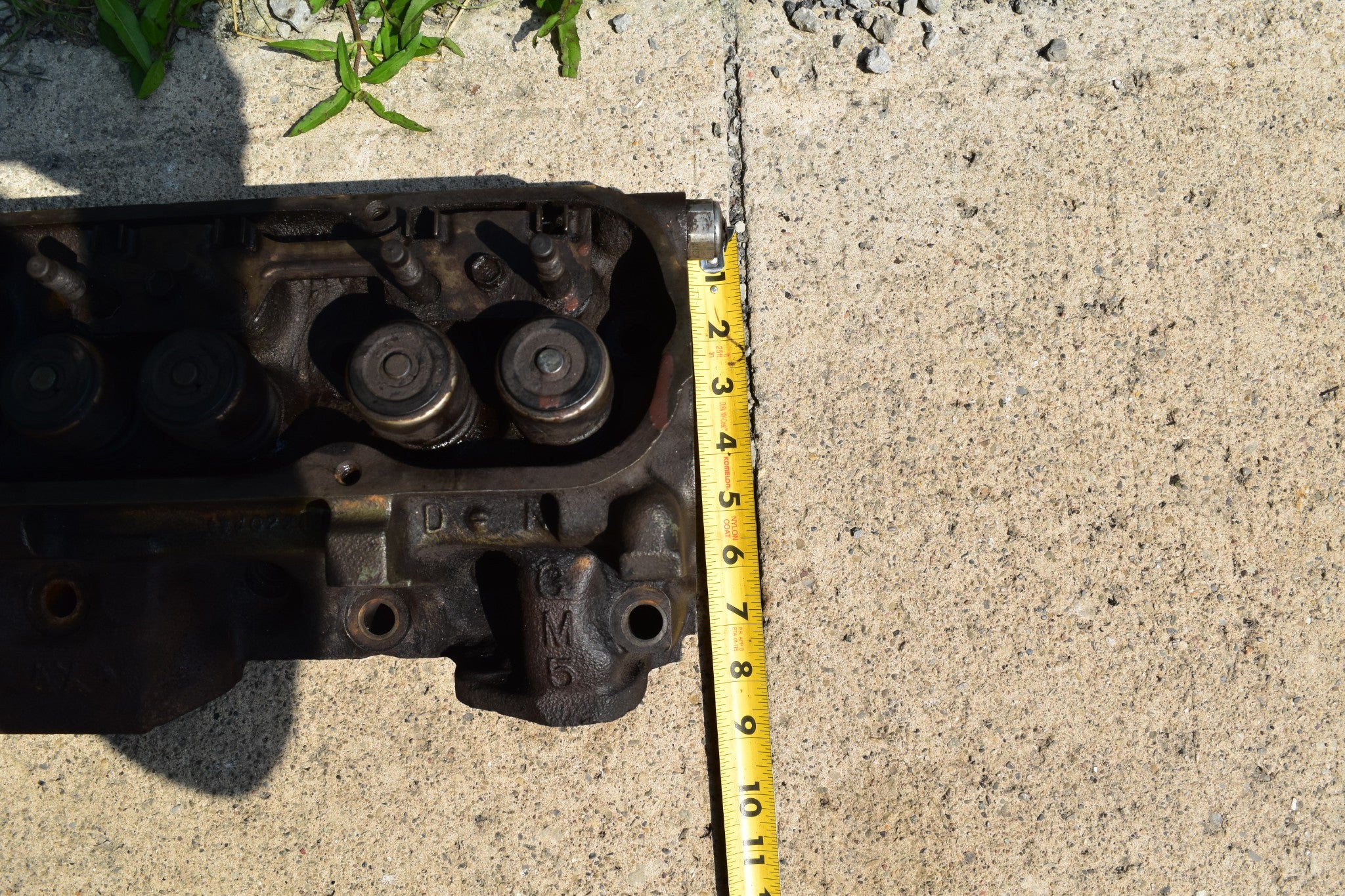 1973 1974 PONTIAC V8 4X CYLINDER HEAD 400 455 73 74 J002 GTO FIREBIRD ...