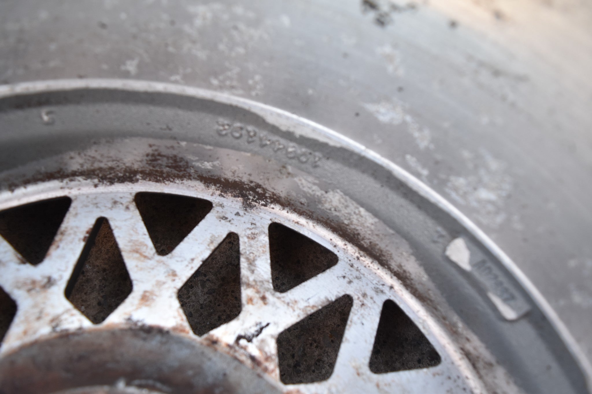 1986 1987 1988 PONTIAC FIERO 15" MACHINED GRAY ALUMINUM V5 FACTORY RIM ...