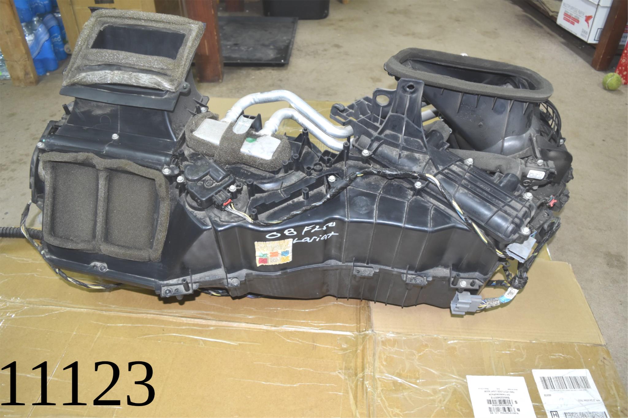 2008 2009 2010 FORD F250 DIESEL HEATER CORE EVAPORATOR BLOWER BOX AC 6 ...