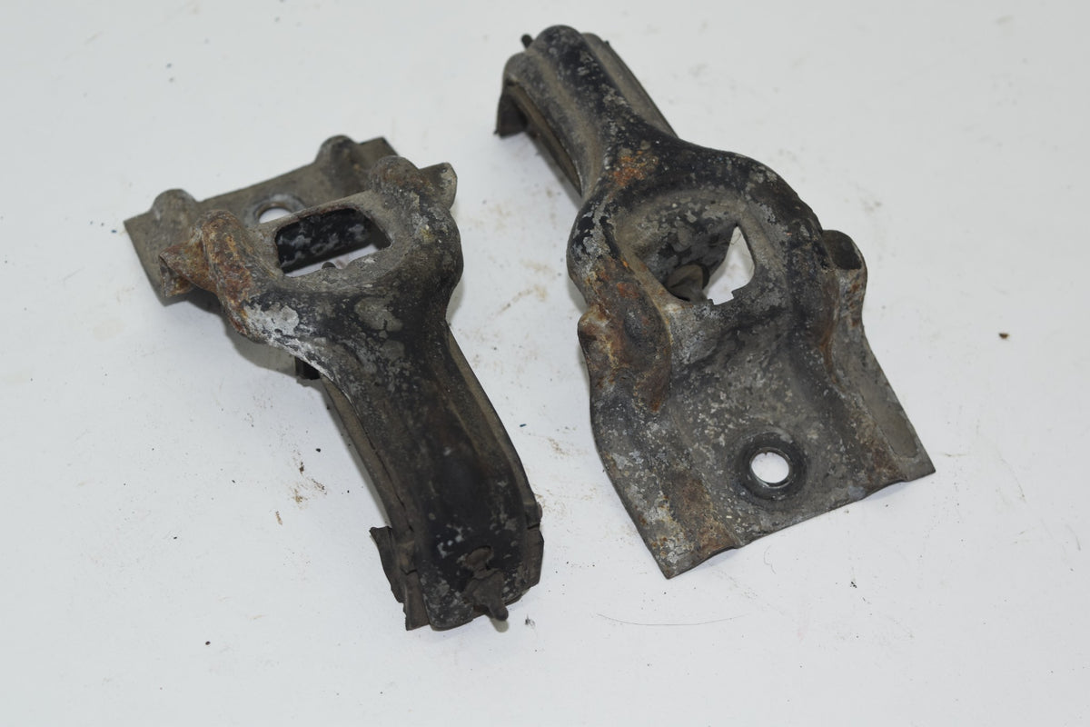 1979 1993 Ford Mustang Upper Radiator Brackets Pair Set 79 80 81 82 83 ...