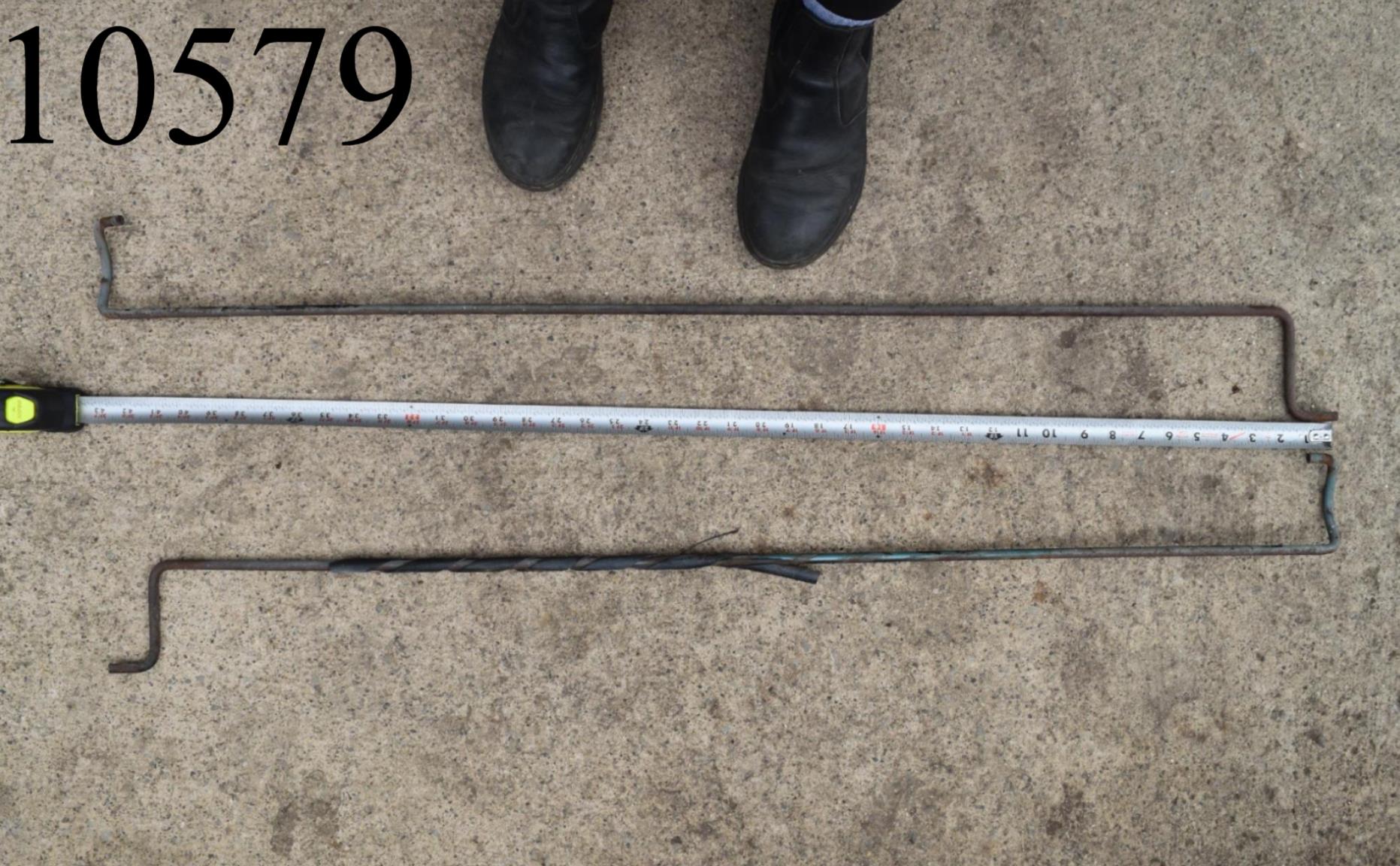 1964 Ford Galaxie 500 2 Door Hardtop Trunk Torsion Rods Bars Pair Set ...