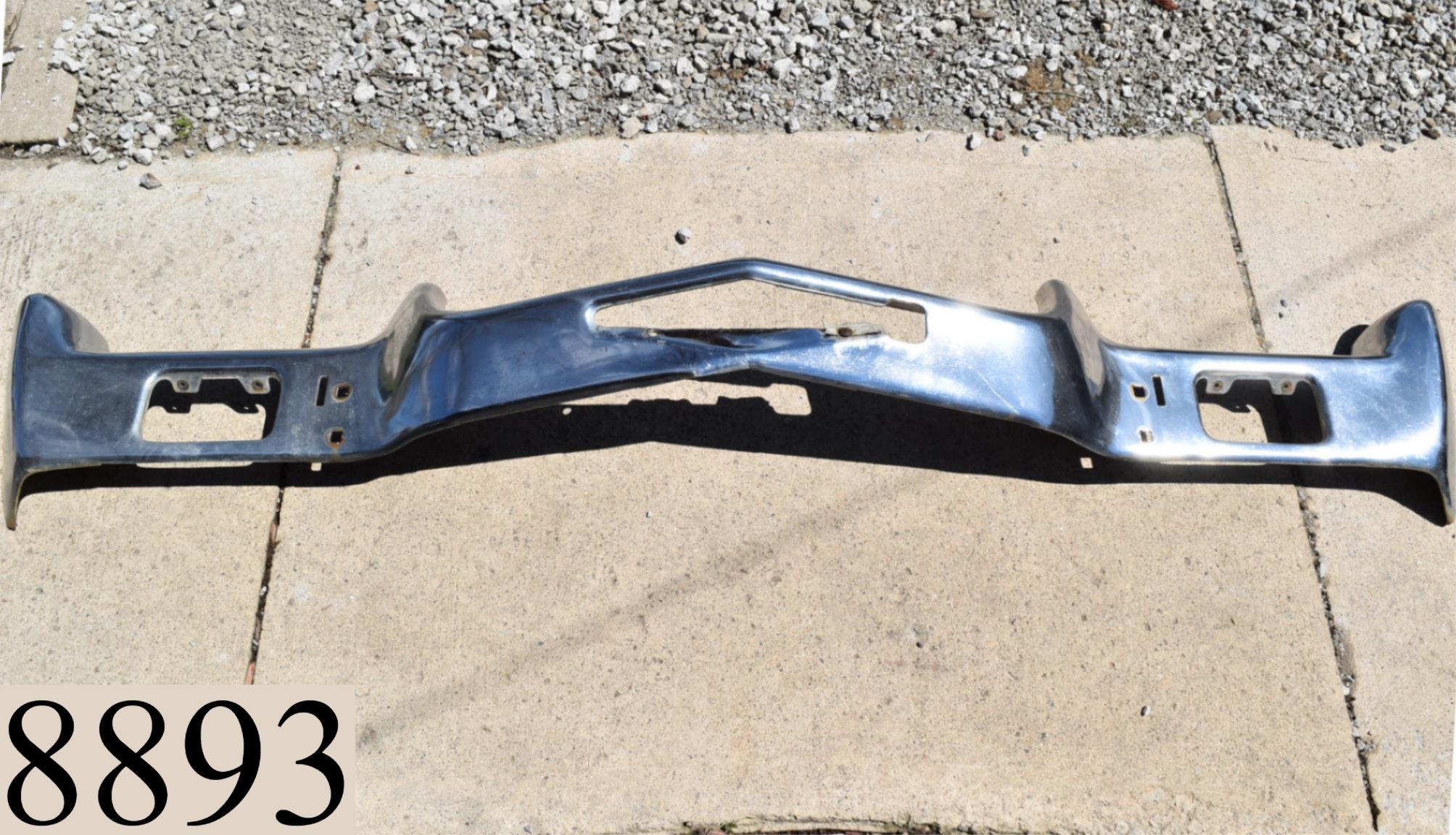 1972 72 Ford Gran Torino Sport GTS Front Bumper Ranchero Straight OEM ...