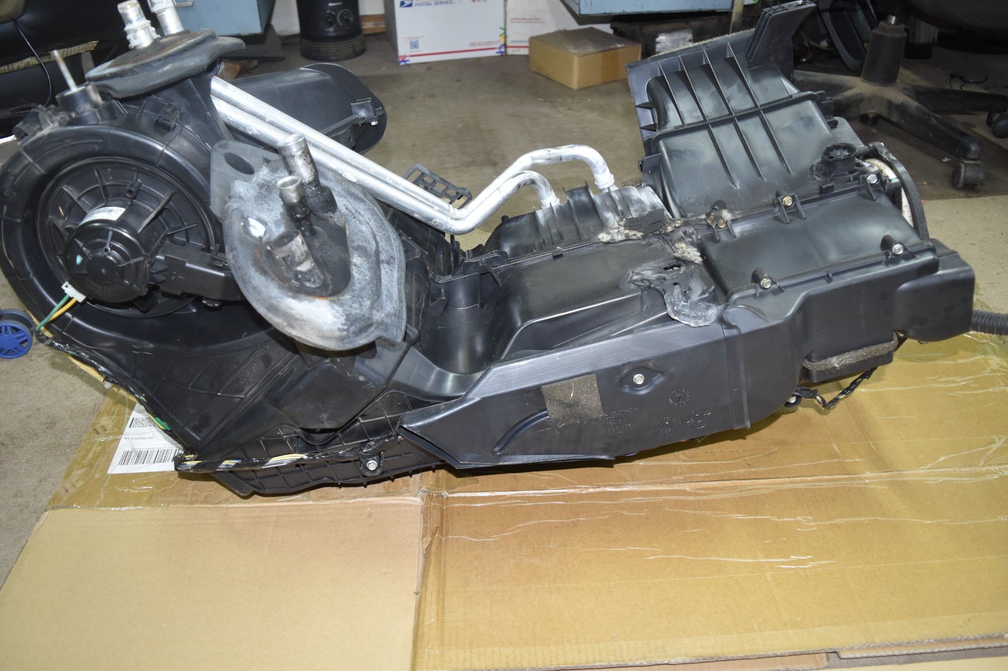 2008 2009 2010 FORD F250 DIESEL HEATER CORE EVAPORATOR BLOWER BOX AC 6 ...