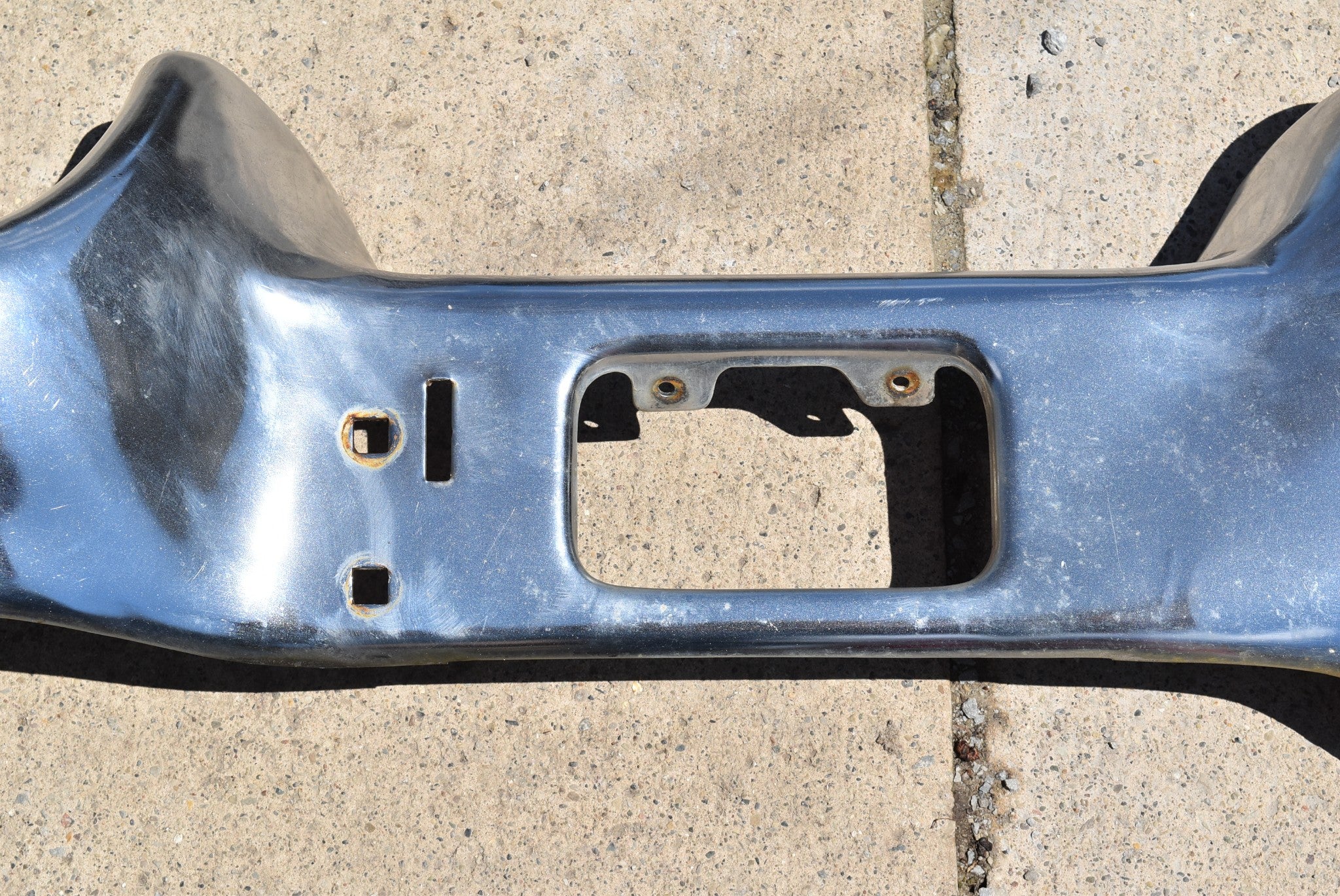 1972 72 Ford Gran Torino Sport GTS Front Bumper Ranchero Straight OEM ...