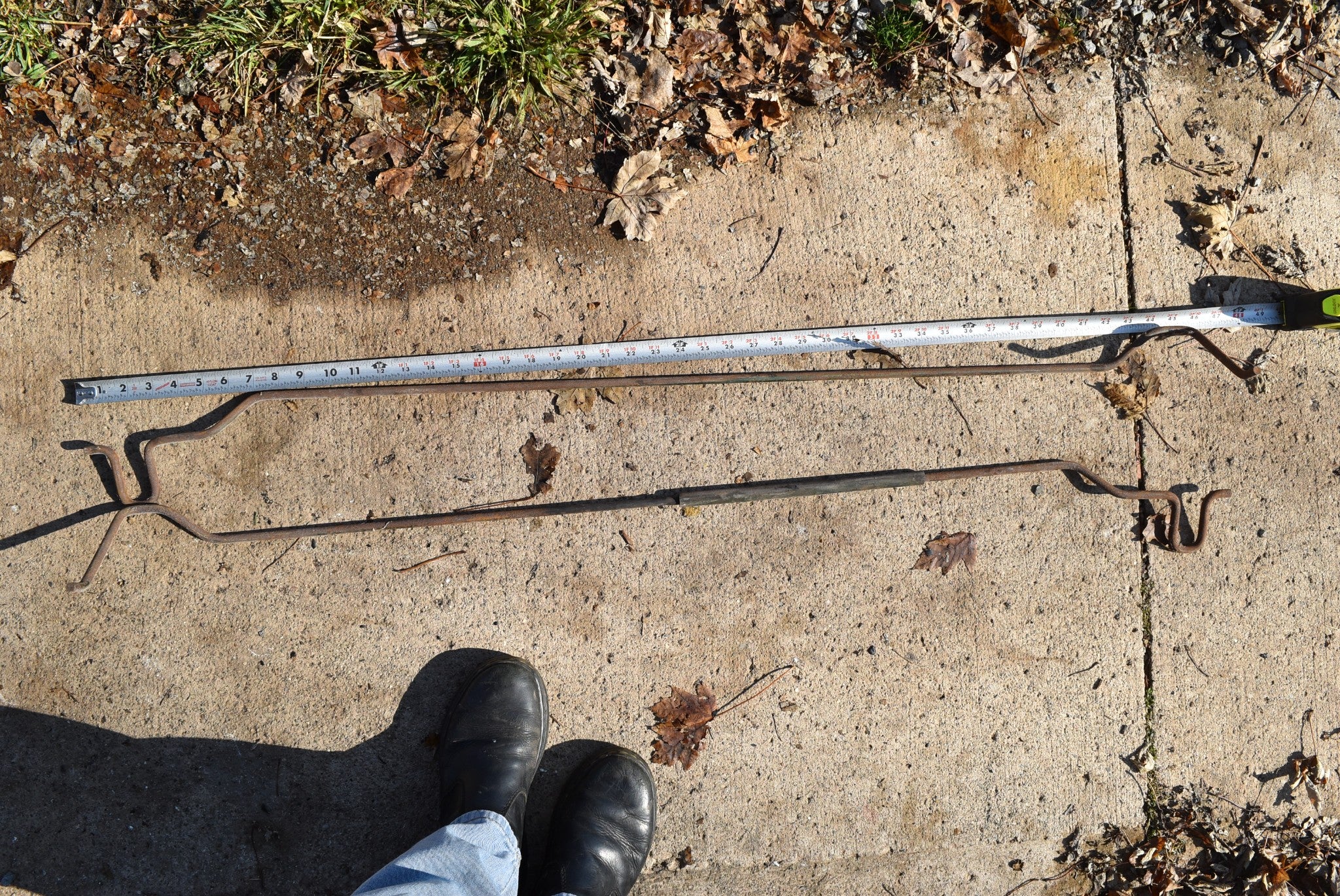 1955 1956 1957 Chevy Sedan Trunk Torsion Bars Rods Deck Lid 55 56 57 P ...