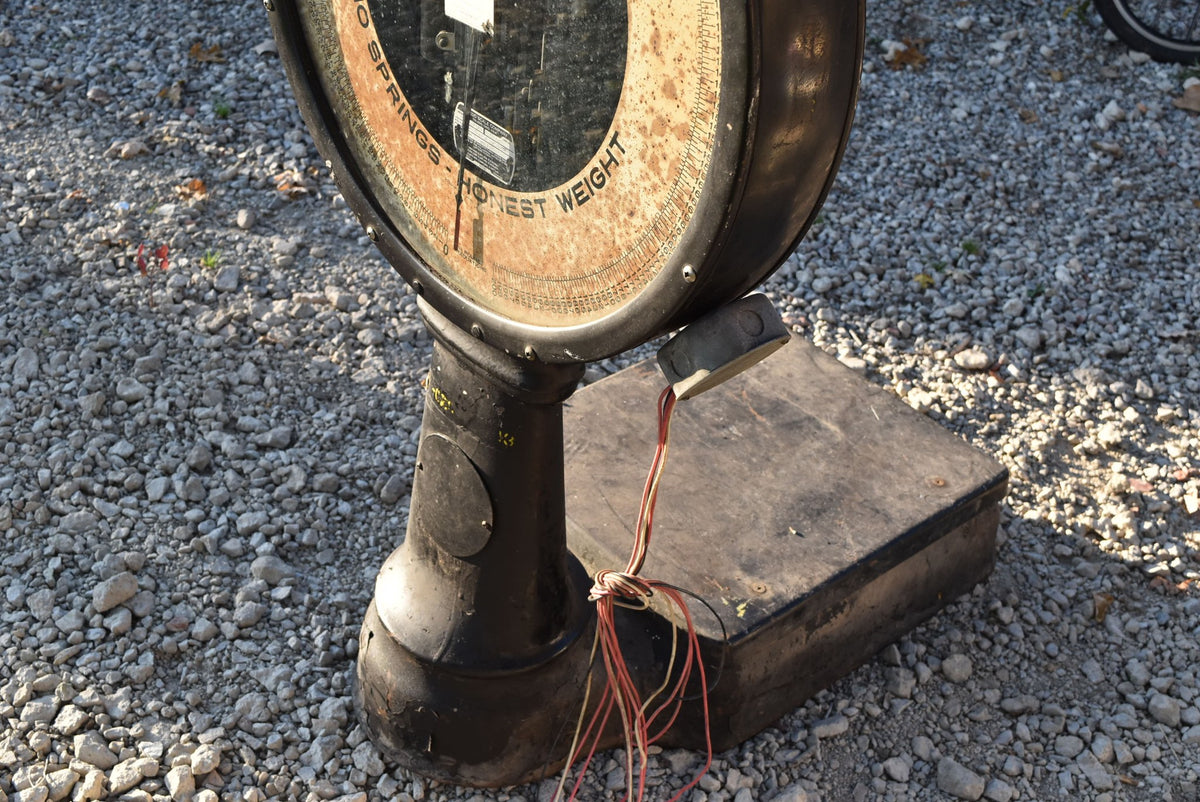 Vintage Toledo 200 lb Scale Black Model 34-0861 JR Tested Working Deco ...