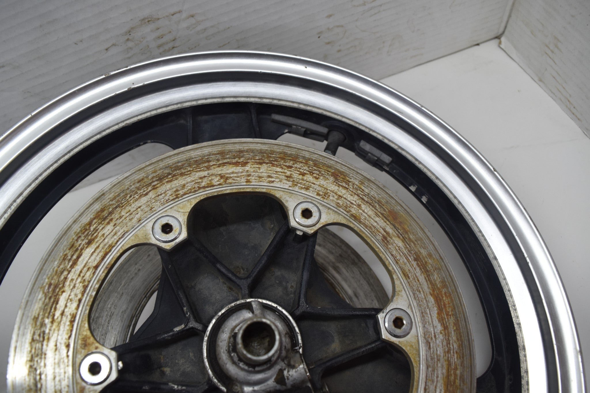 1984 1986 Honda Interceptor Vf500f 500 500f V30 Front Wheel Rim 84 85 ...