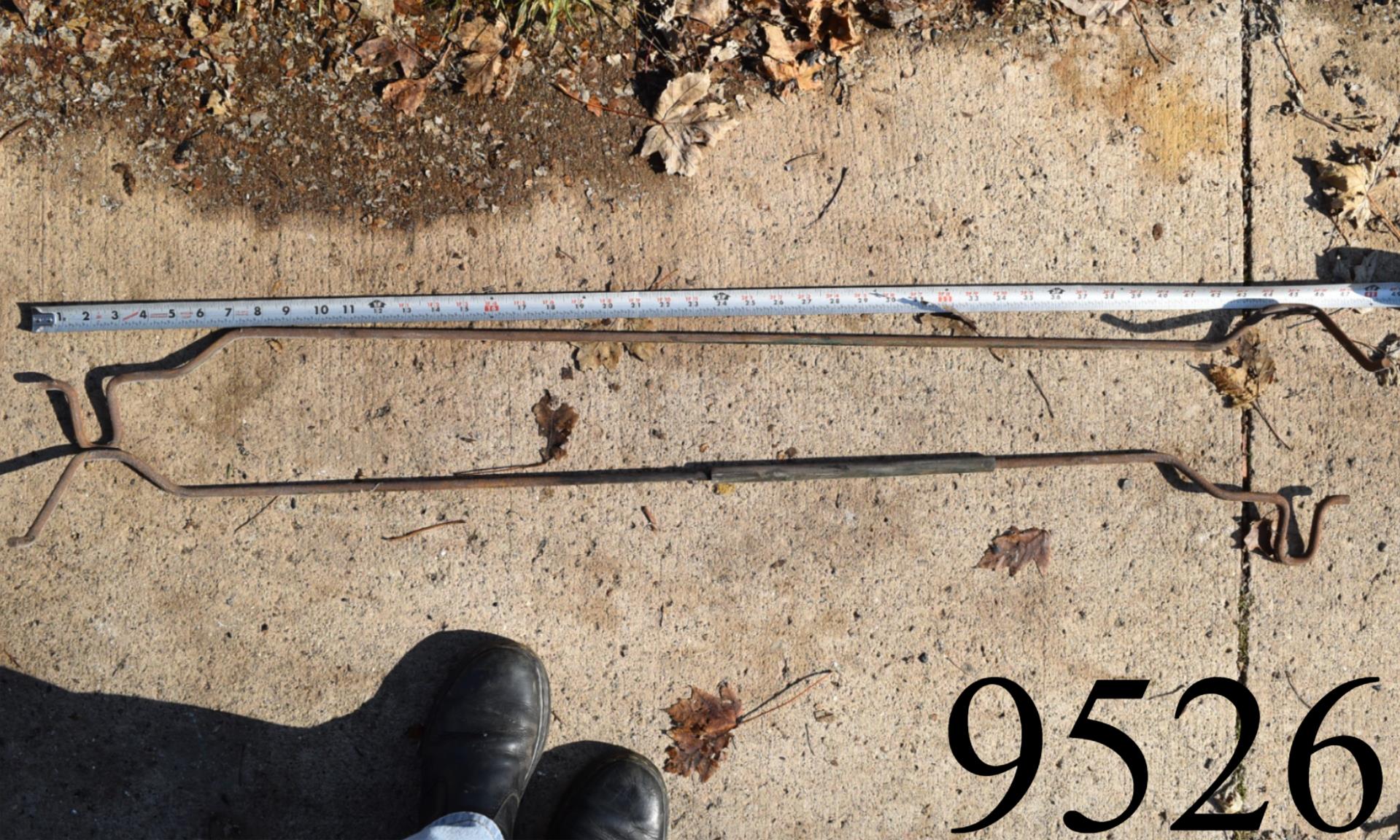 1955 1956 1957 Chevy Sedan Trunk Torsion Bars Rods Deck Lid 55 56 57 P ...