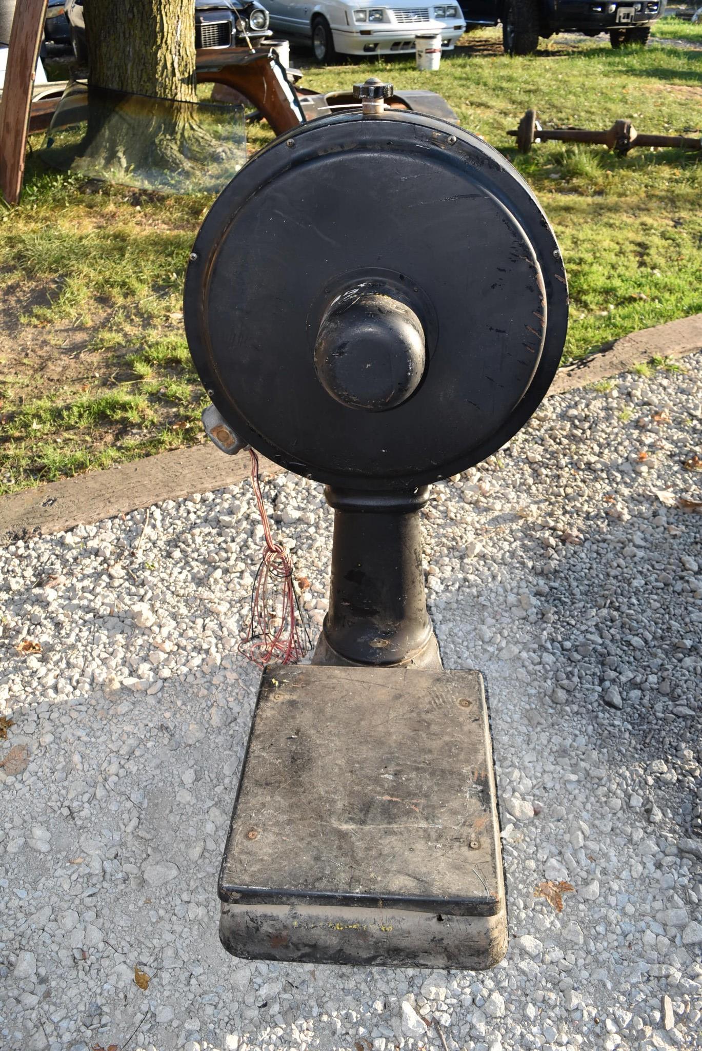 Vintage Toledo 200 lb Scale Black Model 34-0861 JR Tested Working Deco ...