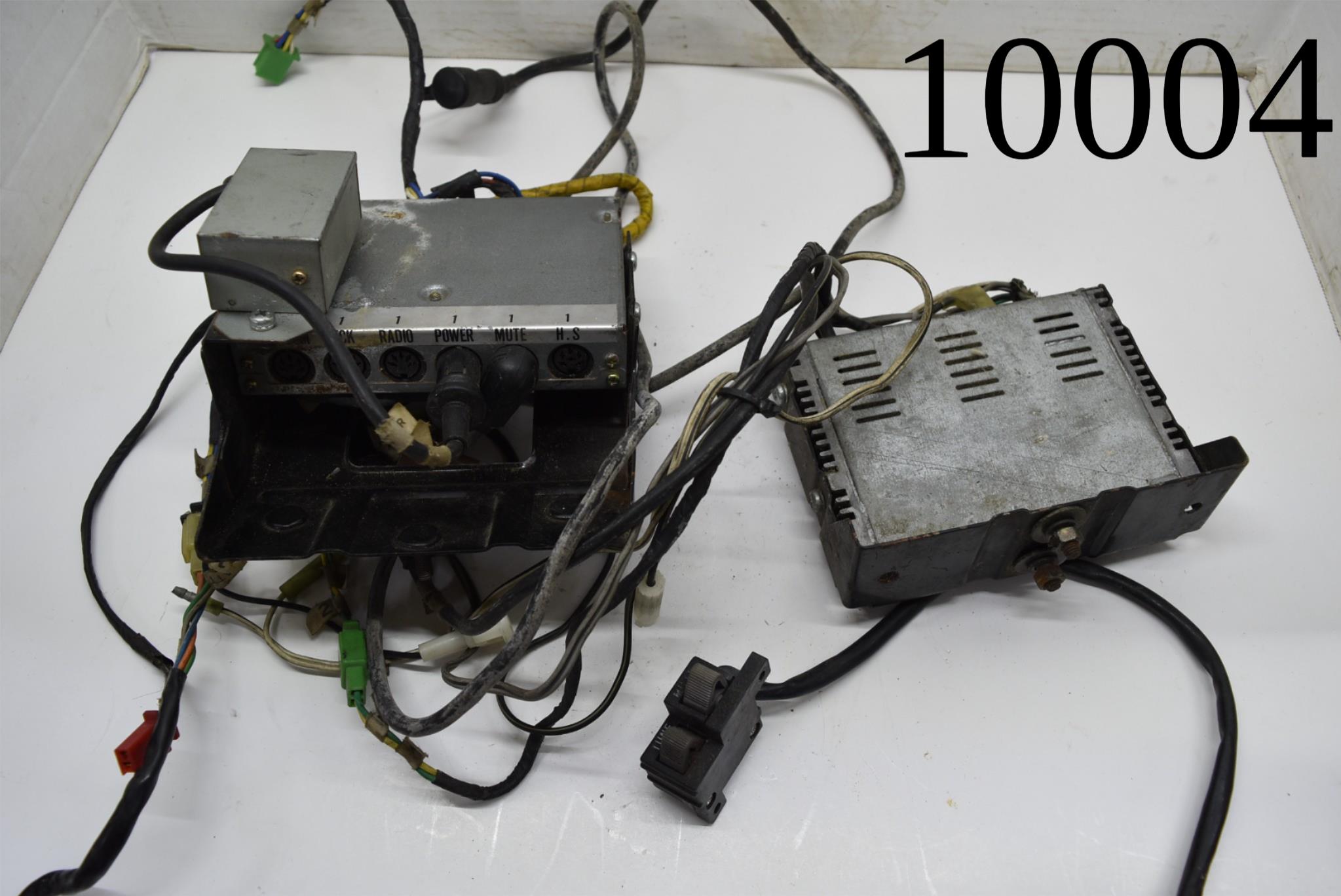 1984 KAWASAKI VOYAGER VN1300 INTERCOM UNIT RECEIVER ORIGINAL 84 VINTAG ...