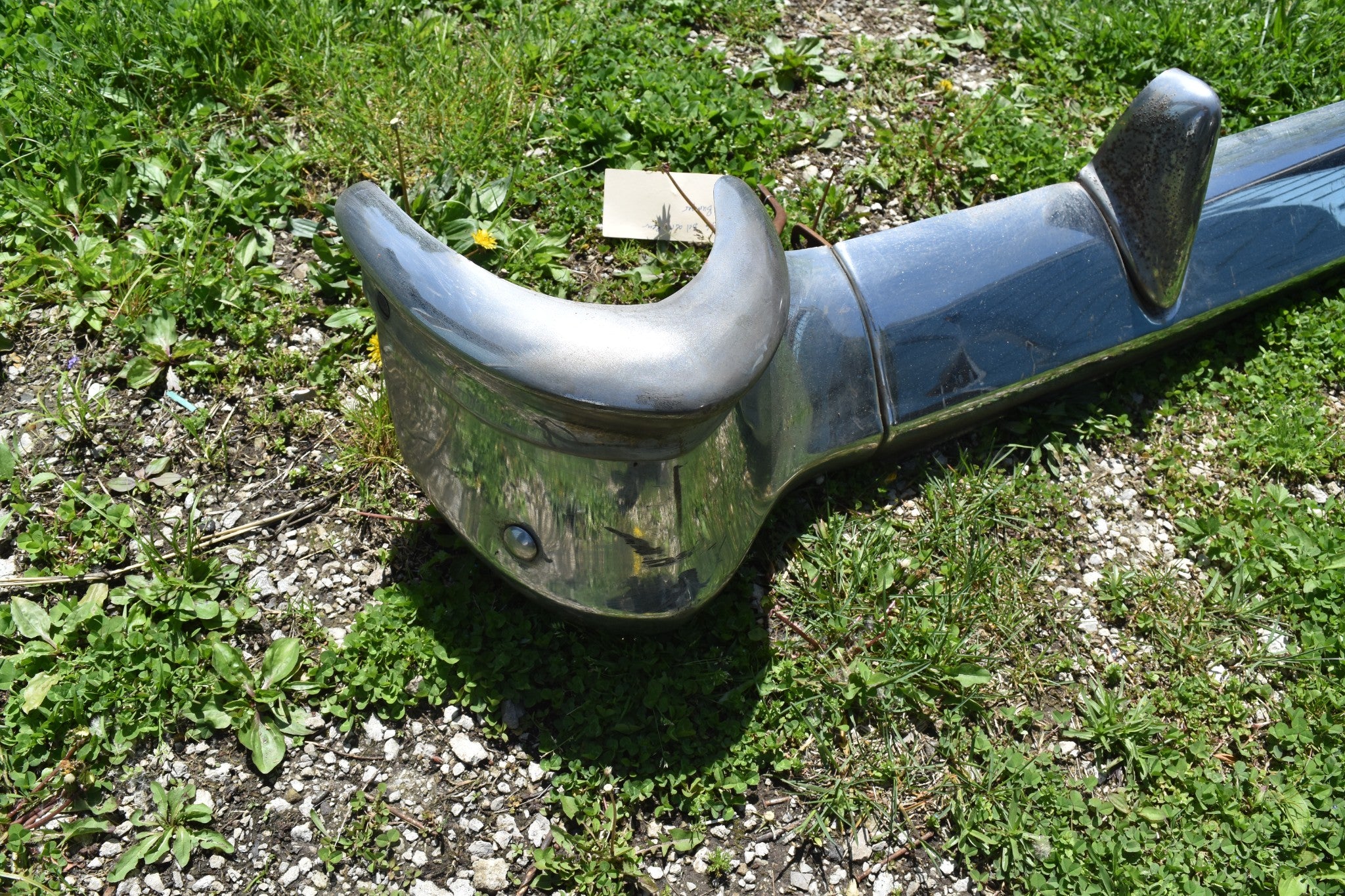 1956 CHEVROLET BEL AIR CHEVY BELAIR REAR BUMPER ORIGINAL 56– FatMan's ...