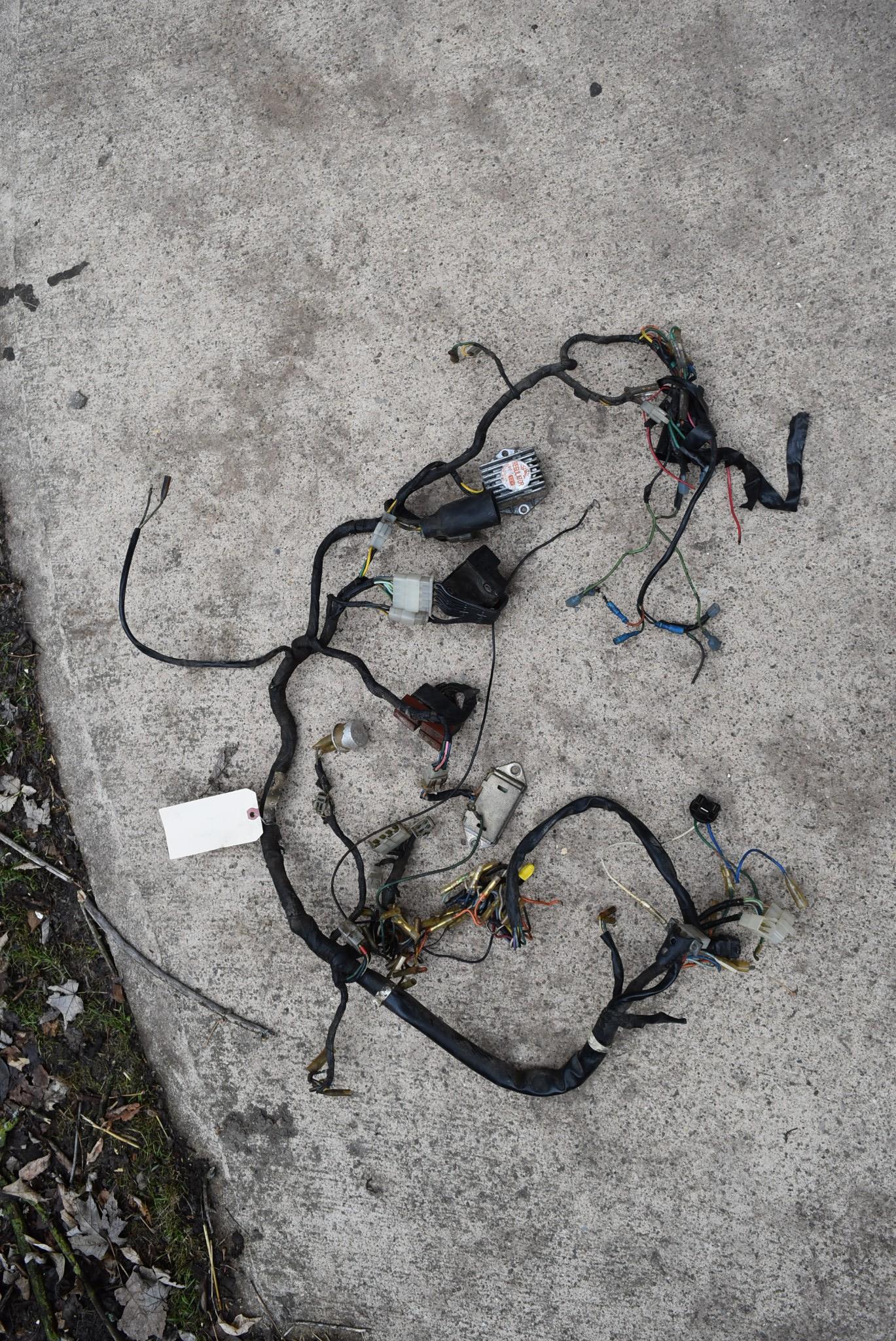 GL1000 Wiring Harness Motor Loom Honda Goldwing 1000 1975-1977 Origina ...