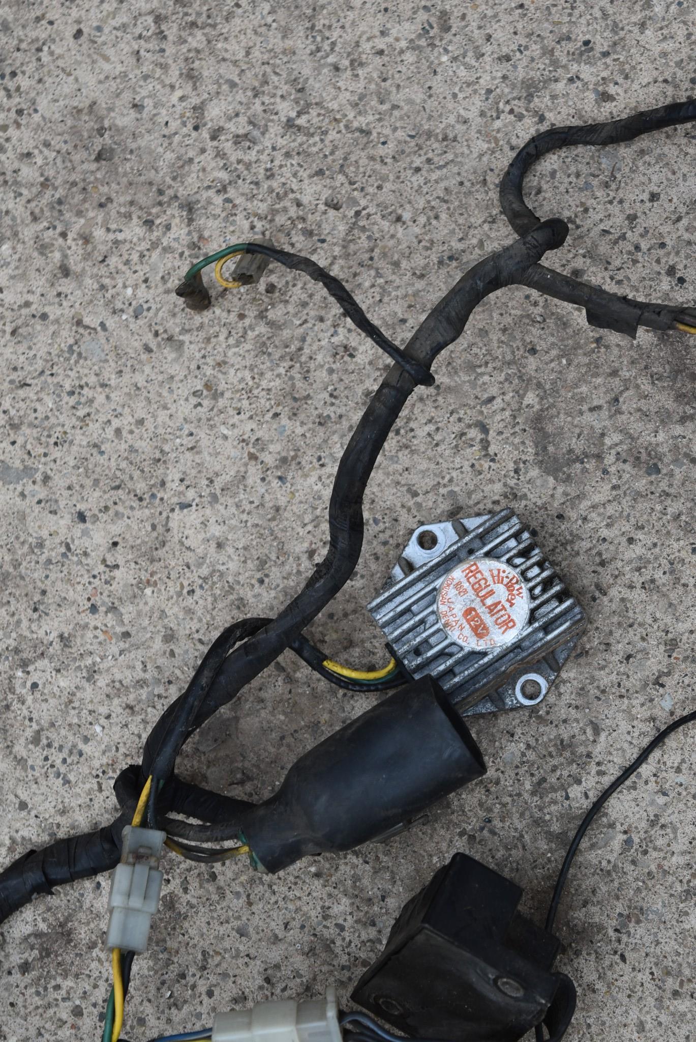 GL1000 Wiring Harness Motor Loom Honda Goldwing 1000 1975-1977 Origina ...