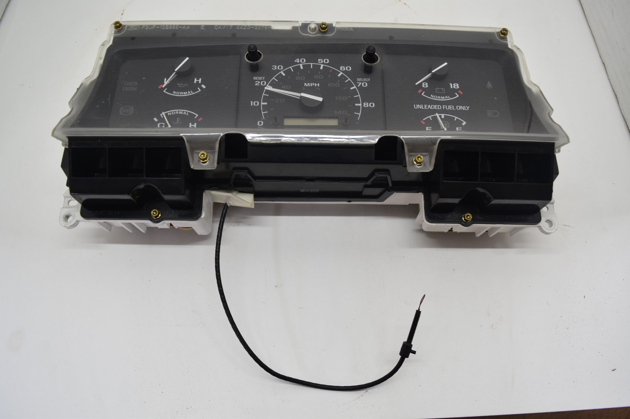 1992 1996 FORD F150 F250 F350 BRONCO GAUGE CLUSTER INSTRUMENT 92 93 94 ...