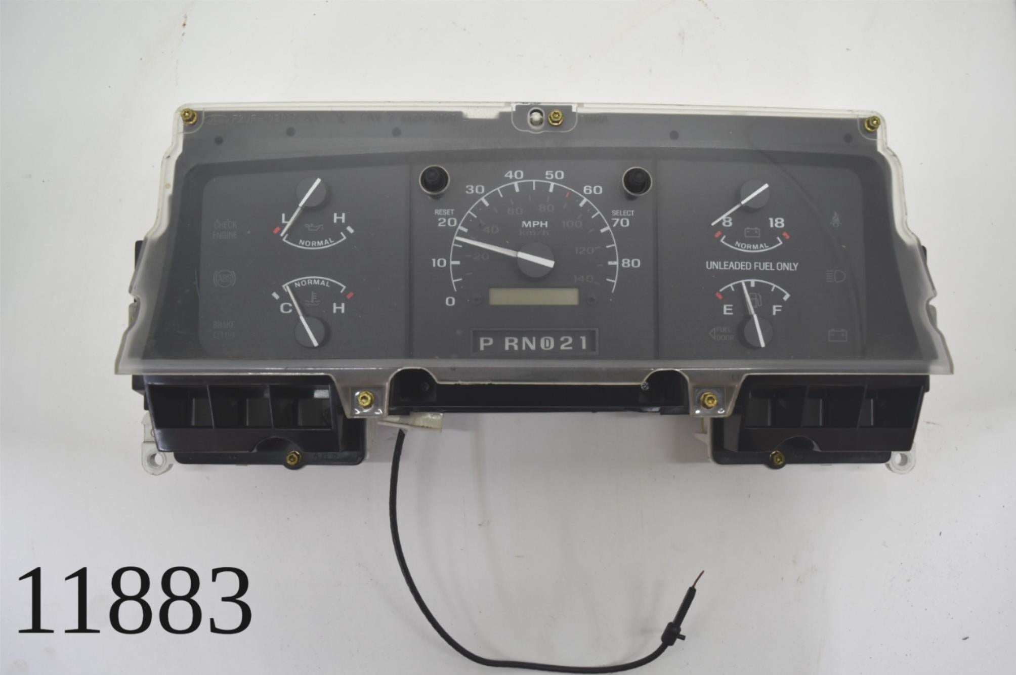 1992 1996 FORD F150 F250 F350 BRONCO GAUGE CLUSTER INSTRUMENT 92 93 94 ...