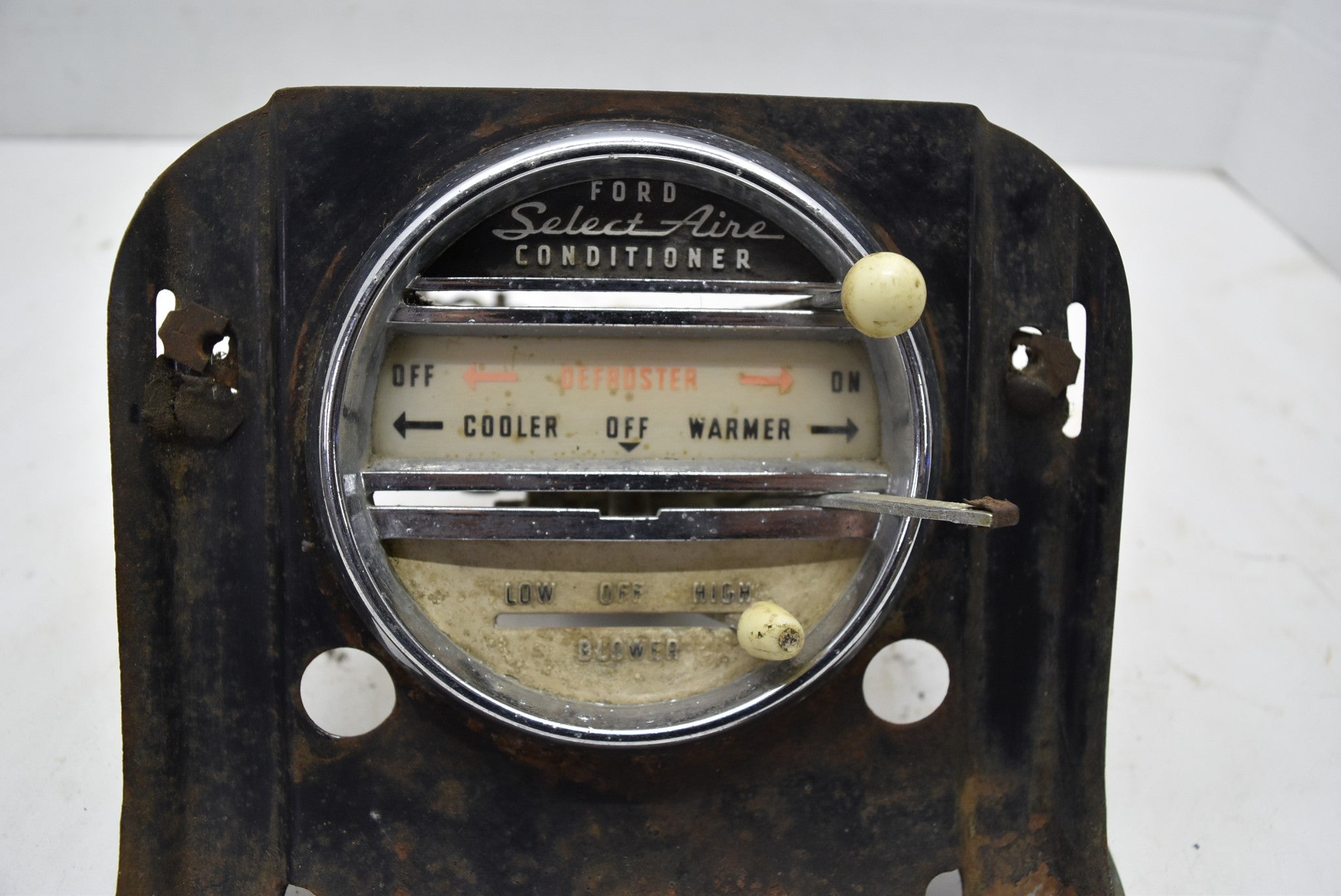 1960 FORD THUNDERBIRD SELECTAIRE BLOWER CONTROLS ASSEMBLY SELECTAIR 19 ...