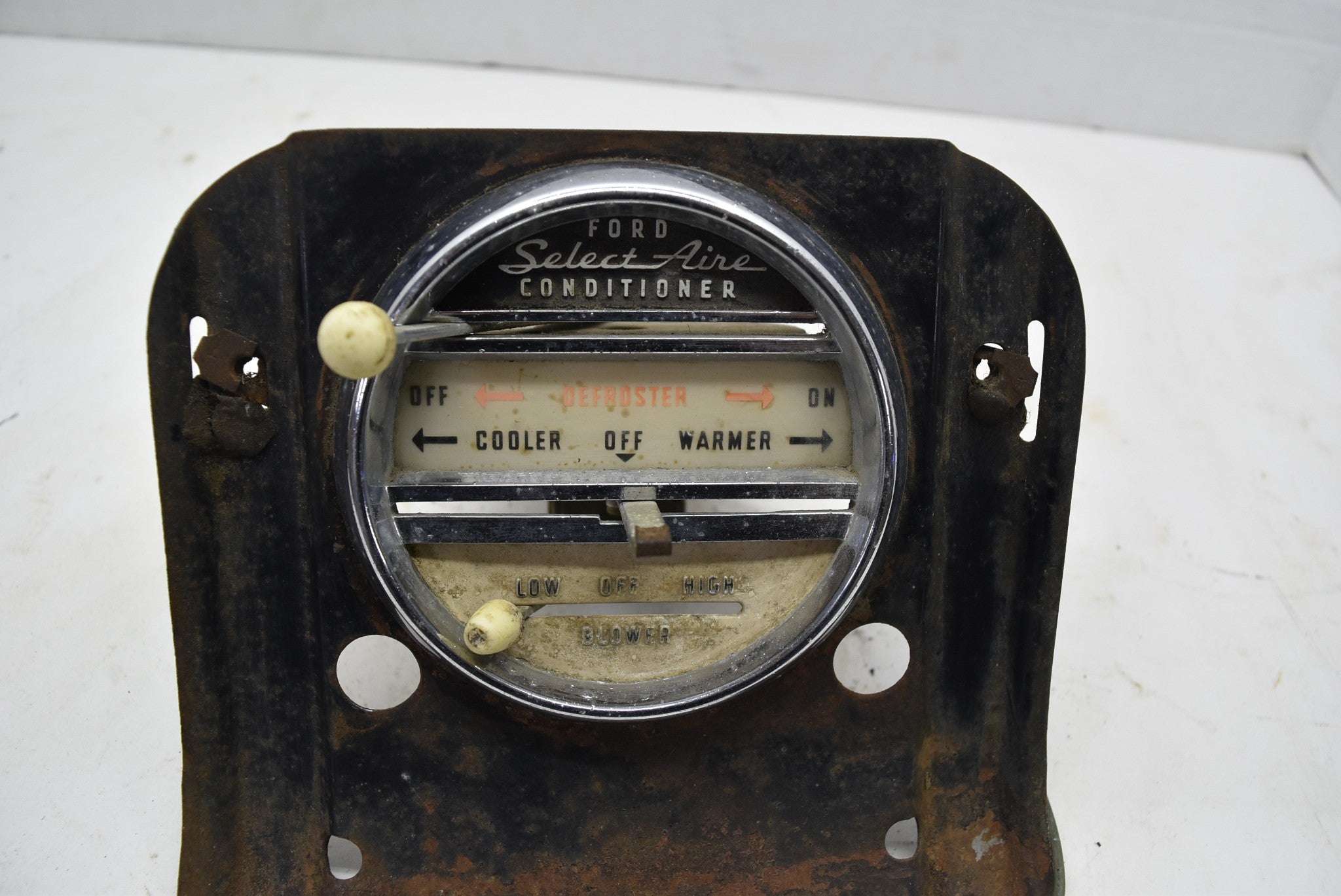 1960 FORD THUNDERBIRD SELECTAIRE BLOWER CONTROLS ASSEMBLY SELECTAIR 19 ...