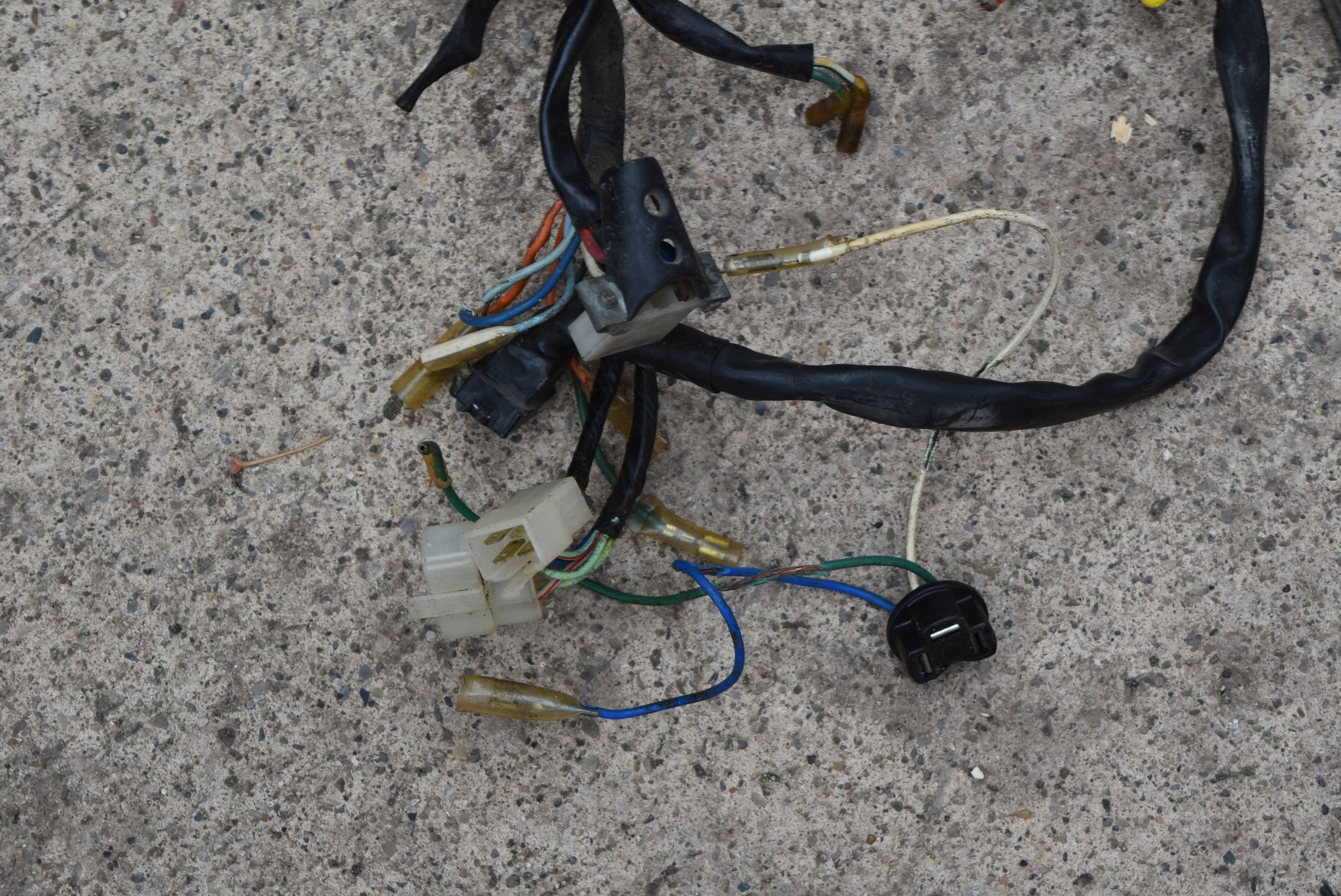 GL1000 Wiring Harness Motor Loom Honda Goldwing 1000 1975-1977 Origina ...