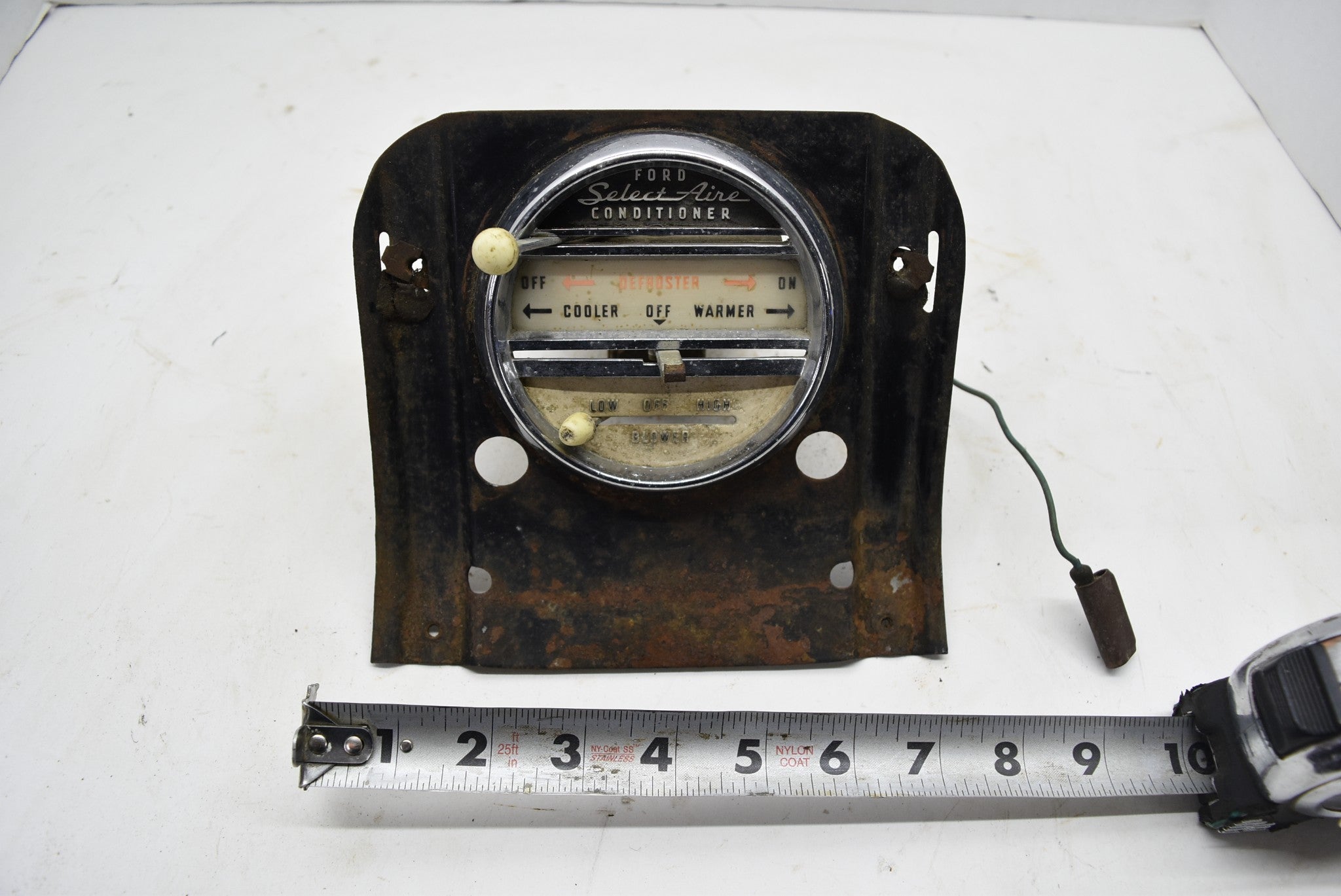 1960 FORD THUNDERBIRD SELECTAIRE BLOWER CONTROLS ASSEMBLY SELECTAIR 19 ...