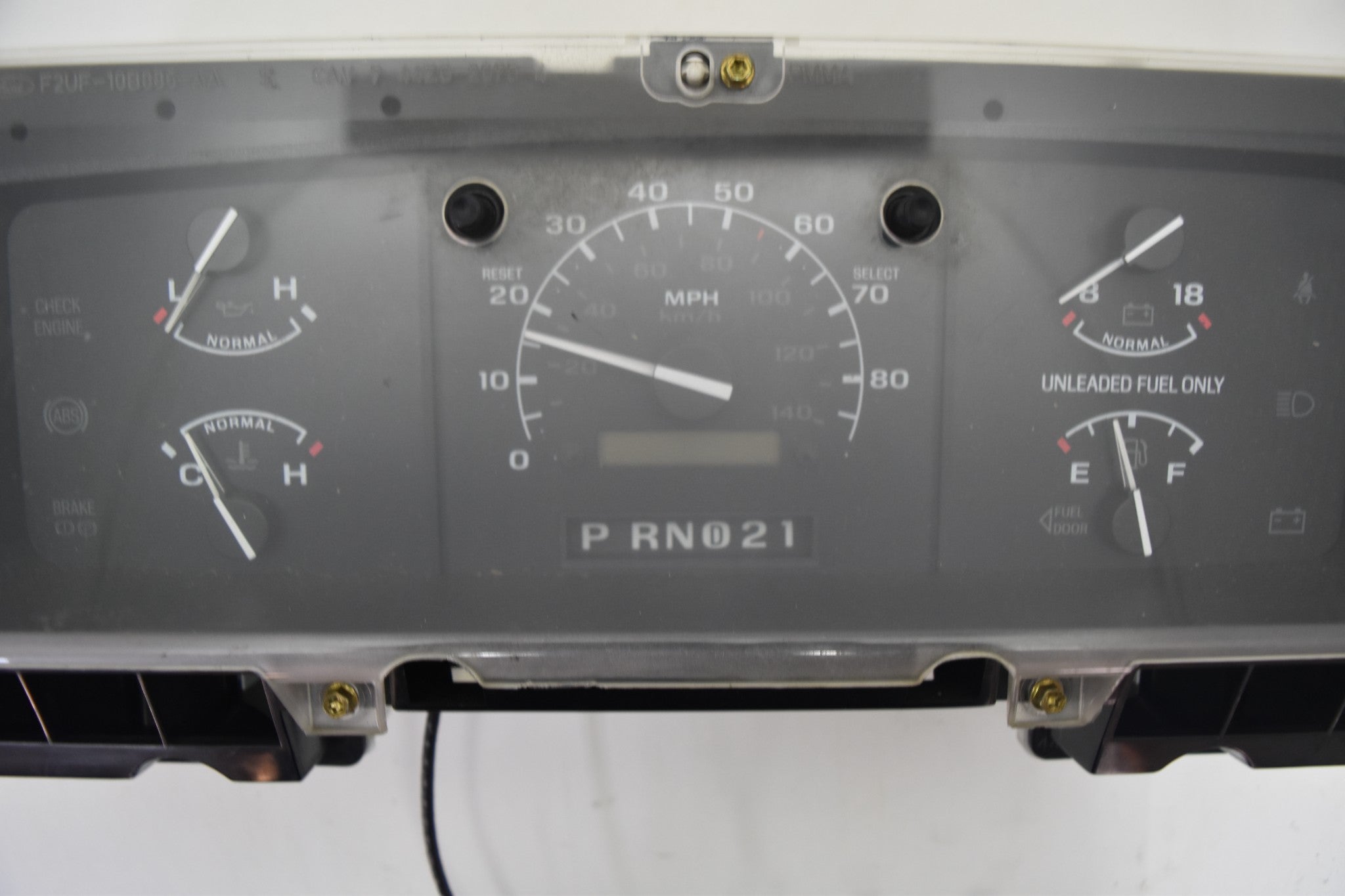 1992 1996 FORD F150 F250 F350 BRONCO GAUGE CLUSTER INSTRUMENT 92 93 94 ...