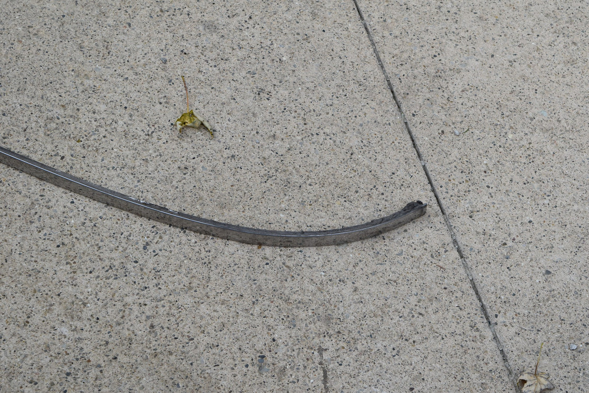 1955 1956 1957 Chevy Rear Window Glass Exterior Upper Trim Moulding 55 ...