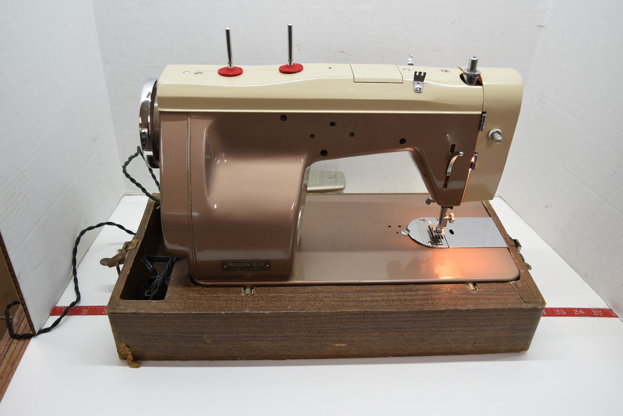 Emdeko Rare Precision Heavy Duty Sewing Machine in Case Works She Shed ...