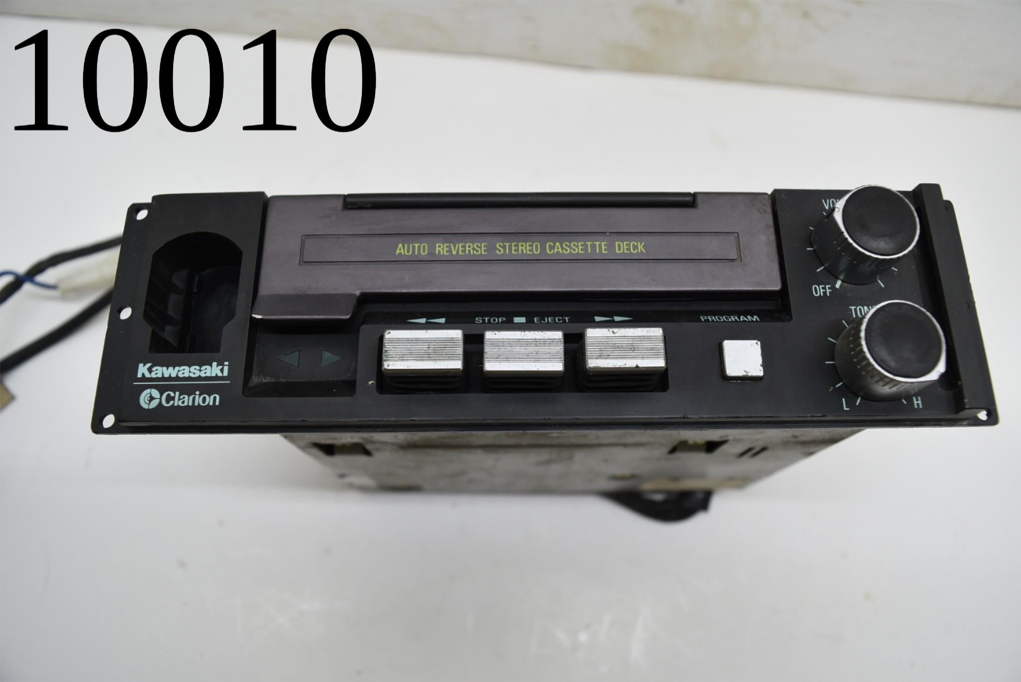 1984 1985 CLARION KAWASAKI ZN1300 VOYAGER TOURING RADIO CASSETTE PLAYE ...
