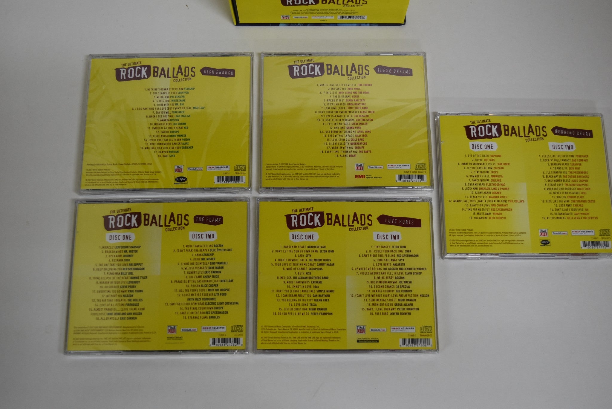 The Ultimate Rock Ballads Collection [Time Life] - CD Box Set - ALL Se ...