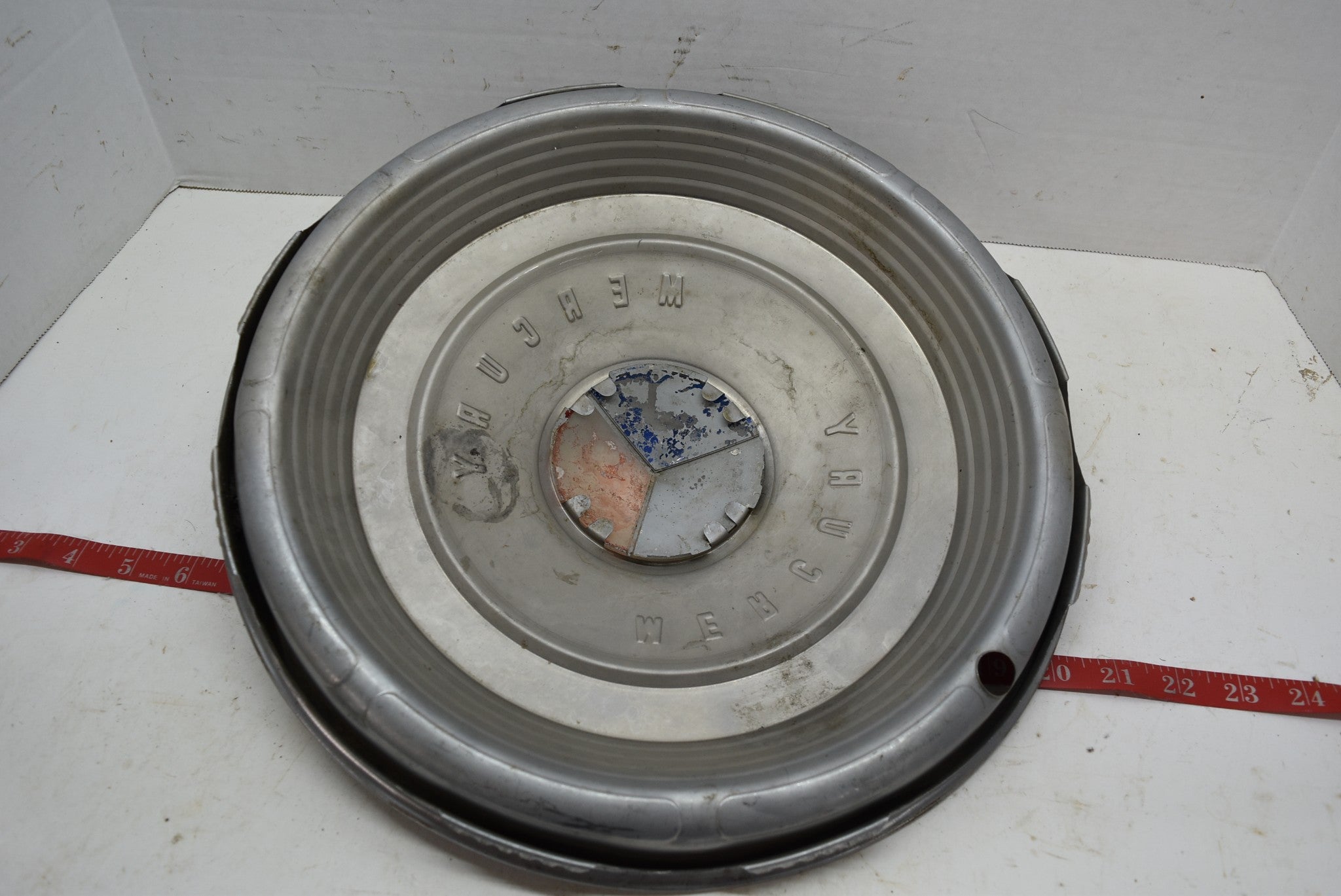 Ford Mercury Hubcap Single (1) 1940-1960's ? Wheel Cover Hub Cap ...