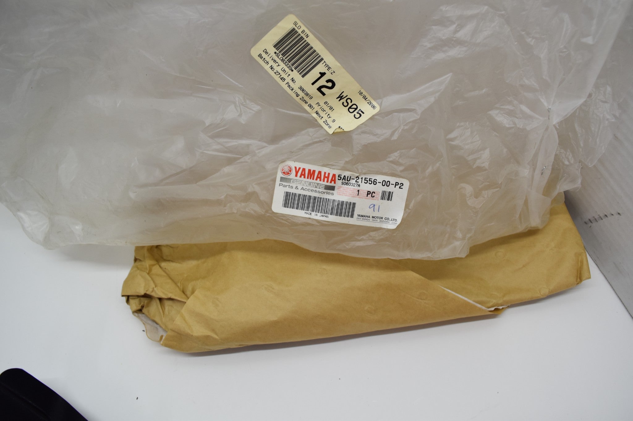 2002 YAMAHA VINO YJ50RP YJ 50 RP FRONT WHEEL FENDER COWL 02 5AU 21556 ...