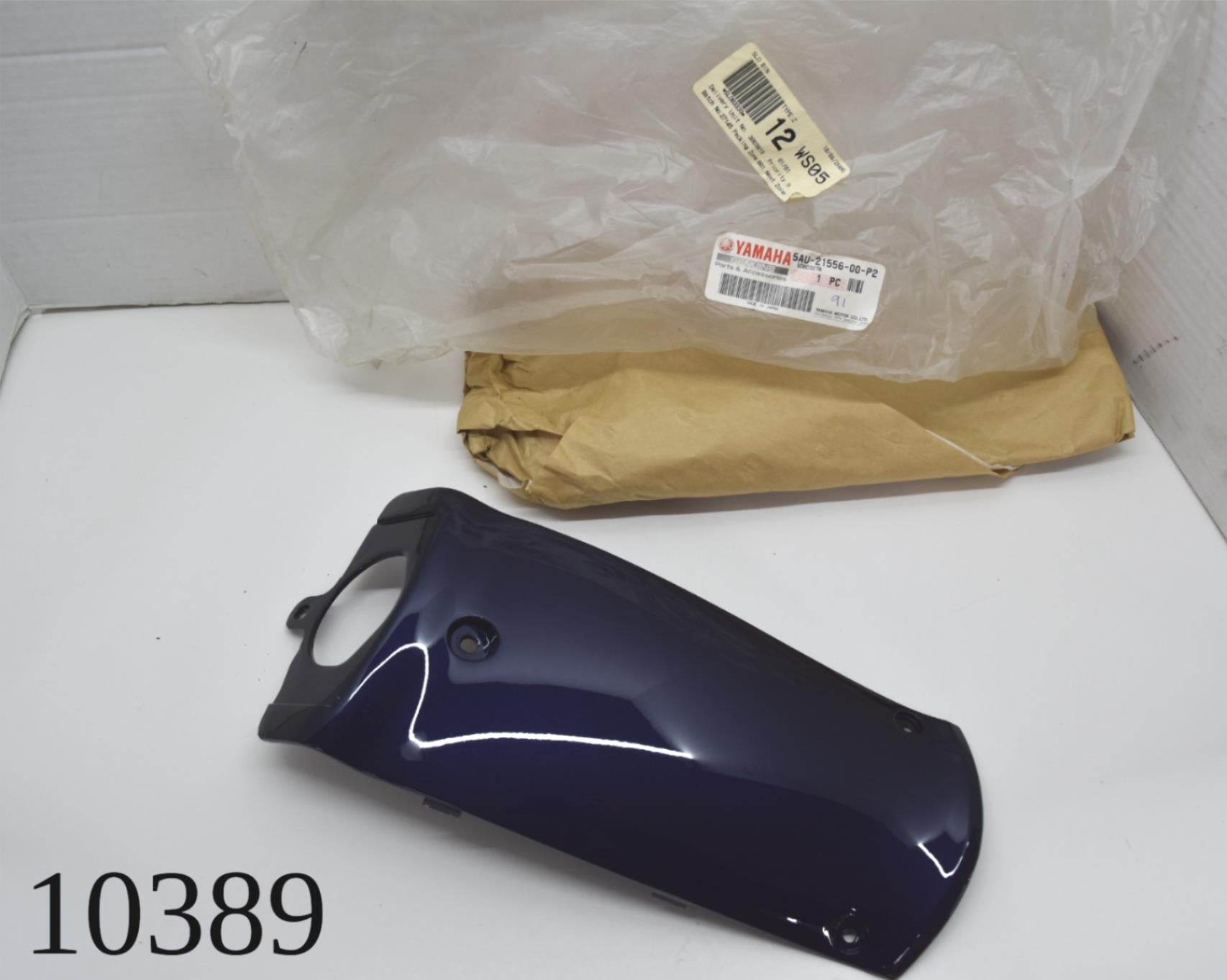 2002 YAMAHA VINO YJ50RP YJ 50 RP FRONT WHEEL FENDER COWL 02 5AU 21556 ...