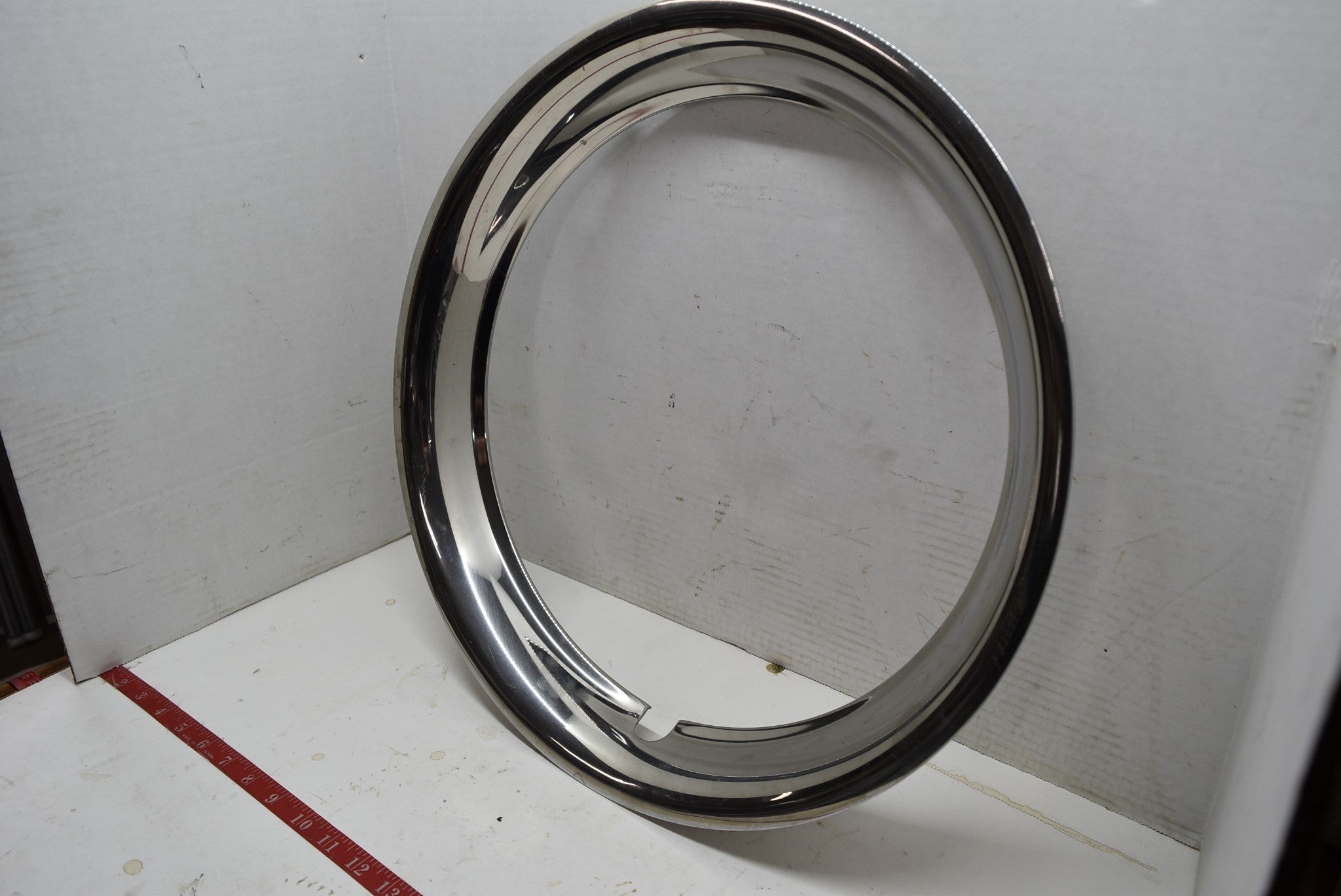 16" Chrome Beauty Ring Chevy Ford GM Mopar Dodge Wheel Cover Hubcap Si ...