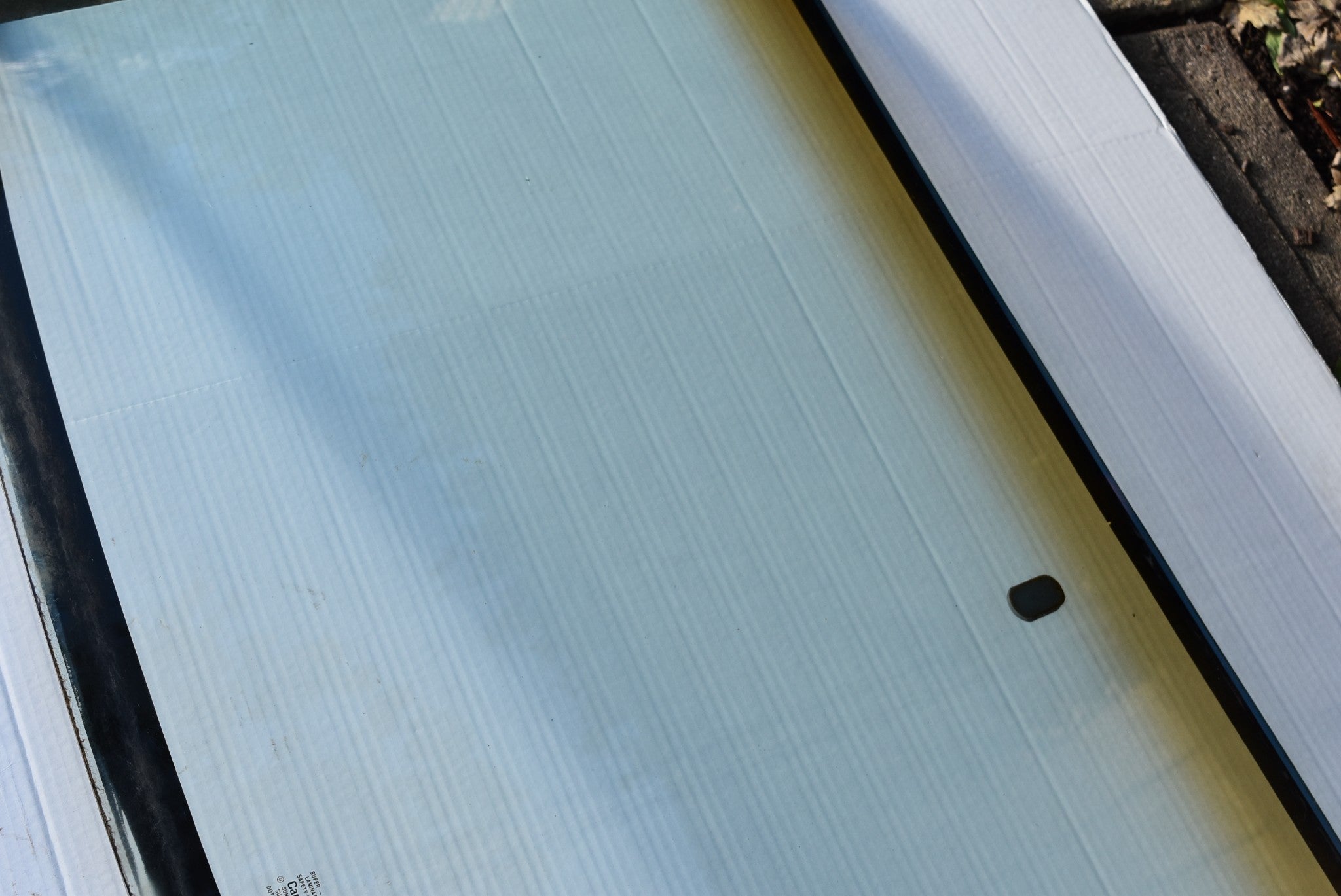 1985 Ford Mustang Convertible Fox Body Windshield Carlite W-946 85 Tin ...