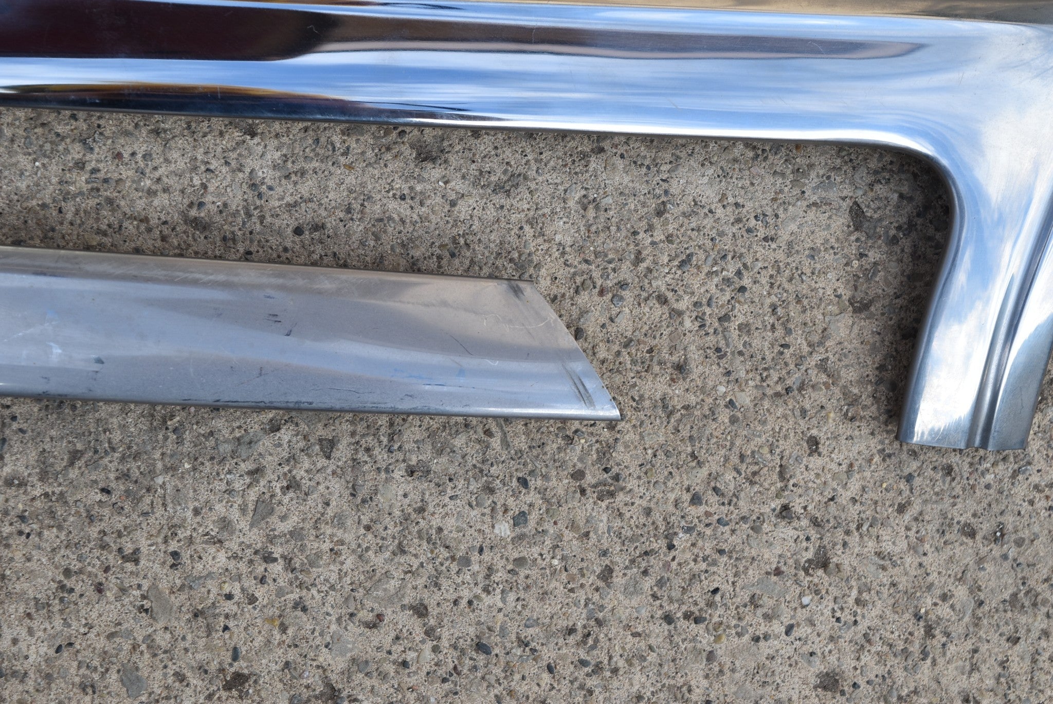 1964 Ford Galaxie 500 Fastback Left Right Windshield Trim A Pillar Ext ...