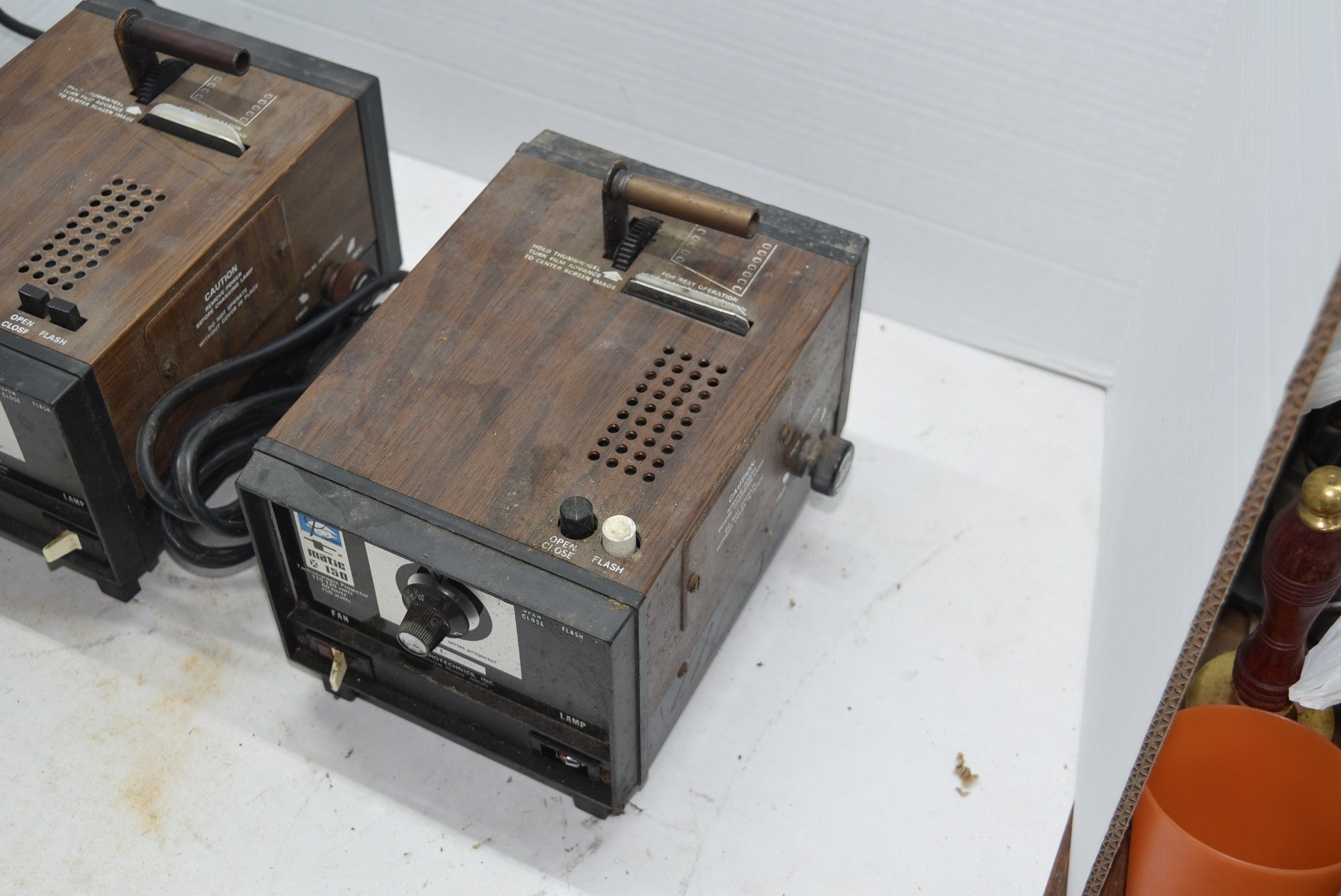 Cyclops T-Matic x 150 Tachistiscopic projector Pair Electronics Pyrote ...