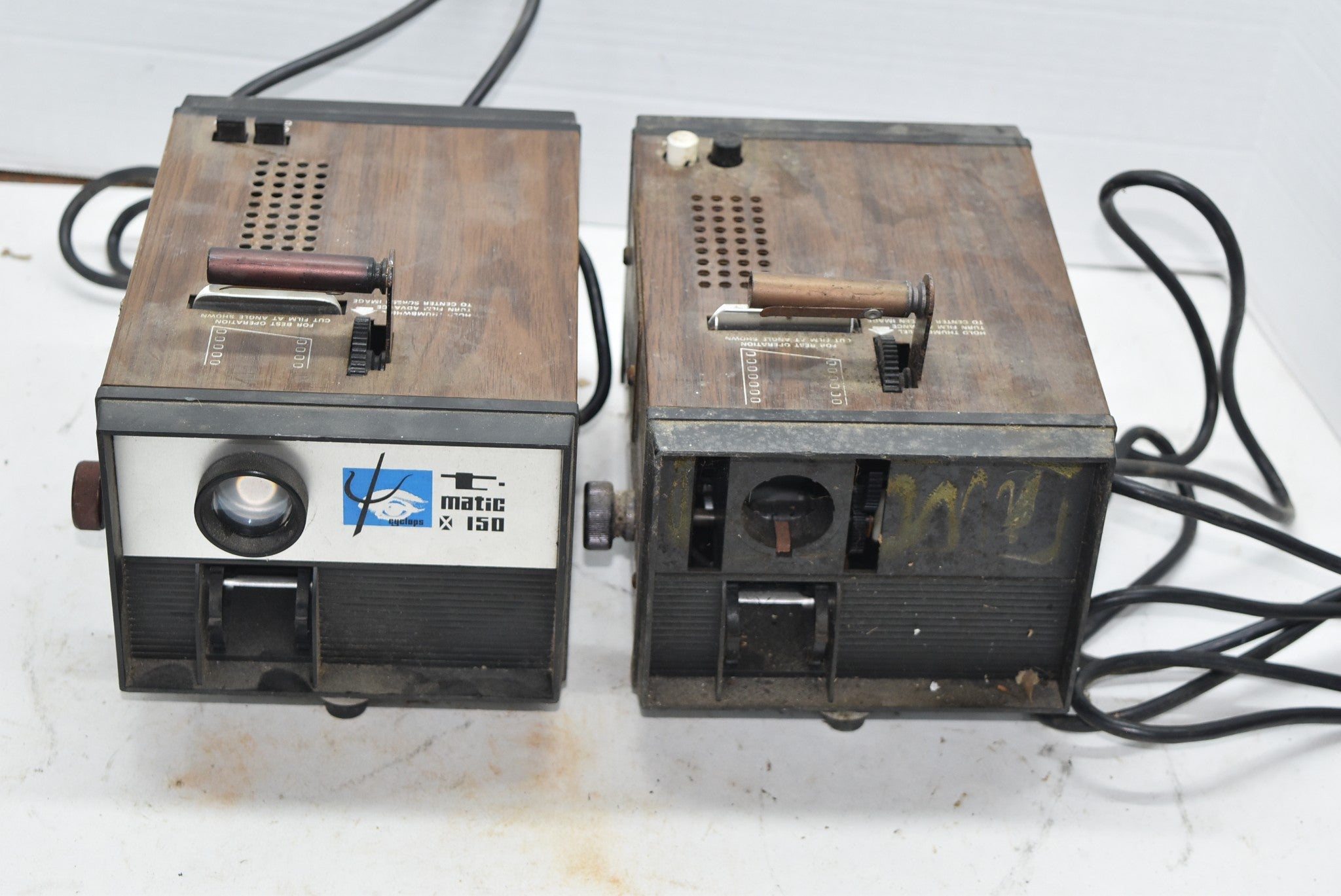 Cyclops T-Matic x 150 Tachistiscopic projector Pair Electronics Pyrote ...