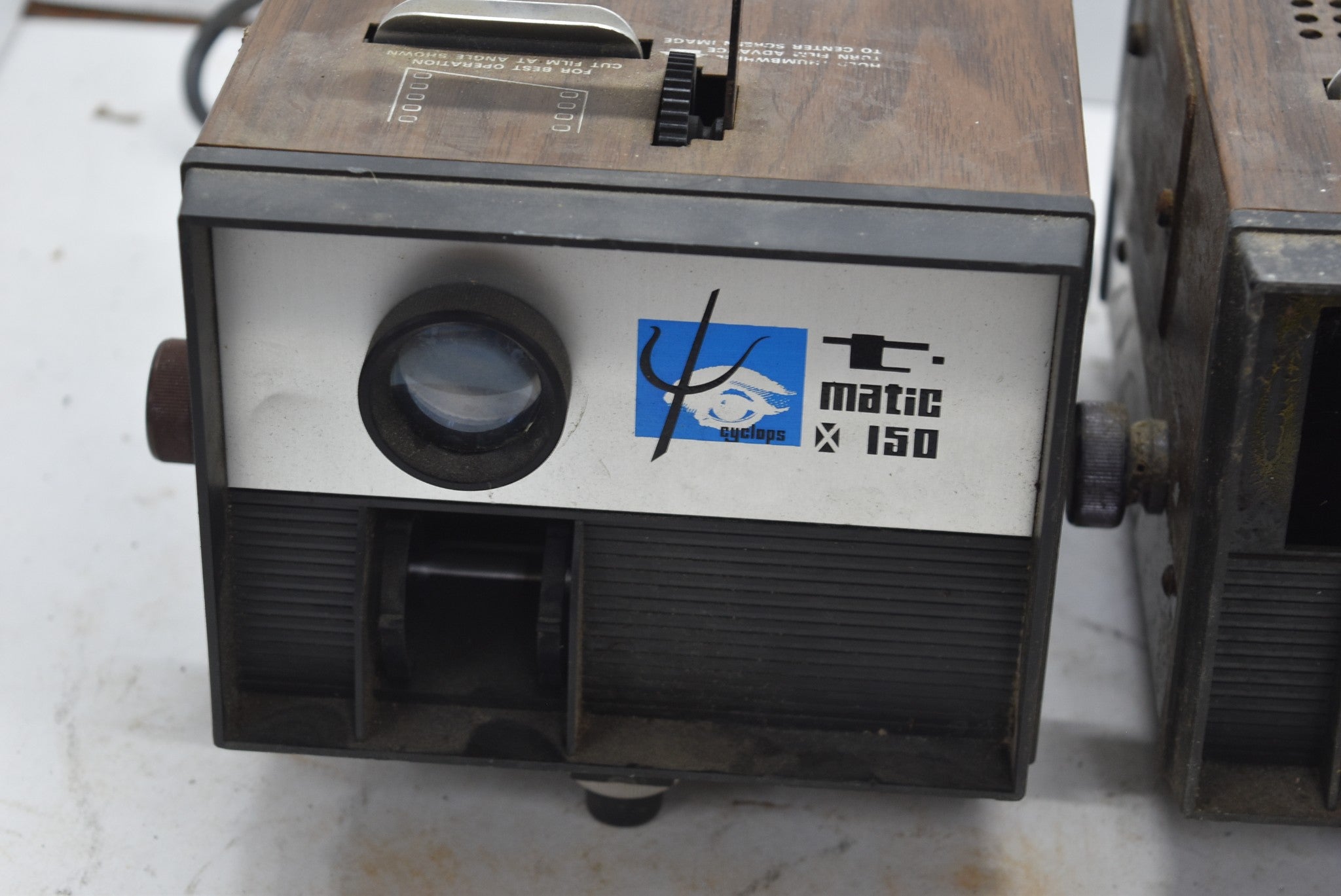 Cyclops T-Matic x 150 Tachistiscopic projector Pair Electronics Pyrote ...